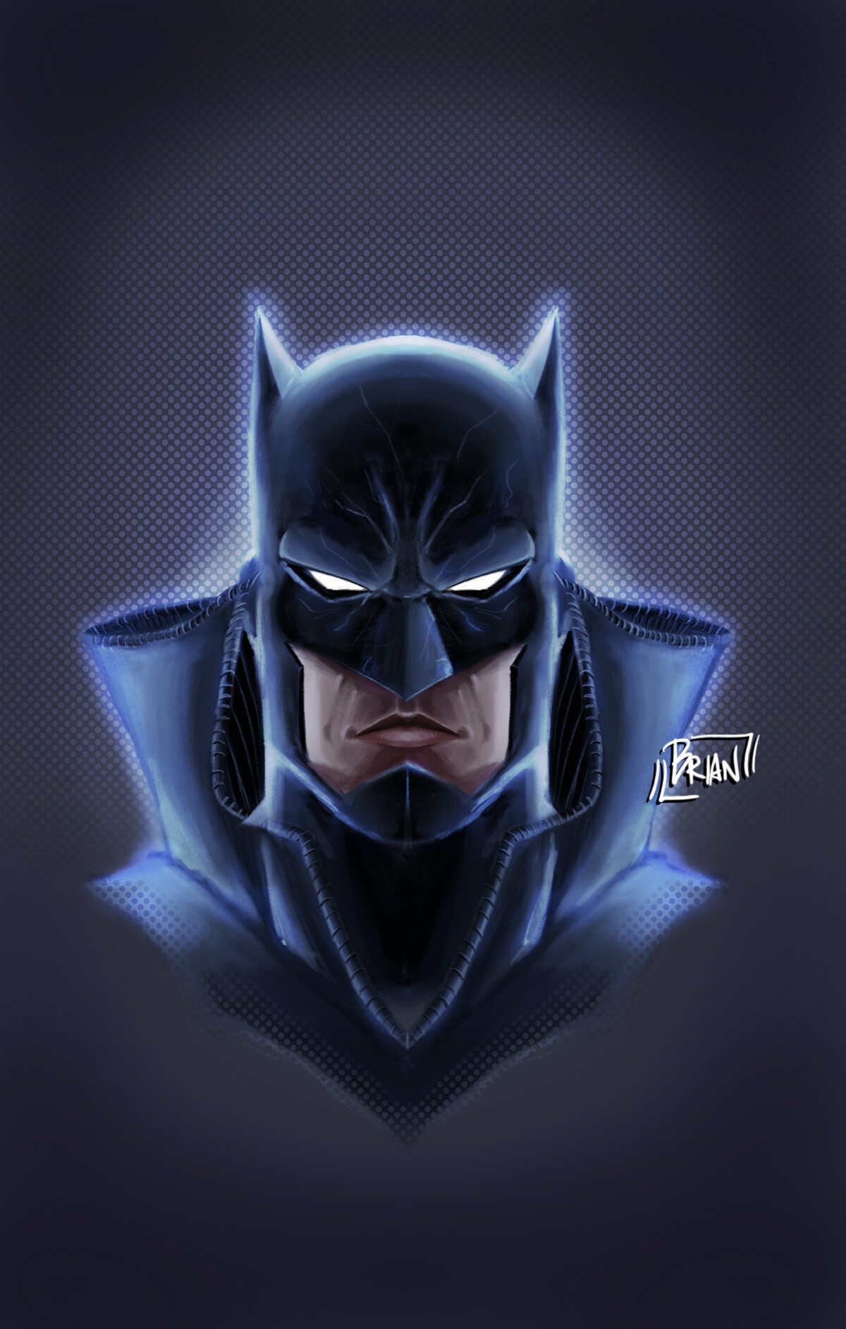 ArtStation - Batman 666 (Damian Wayne) Head Bust