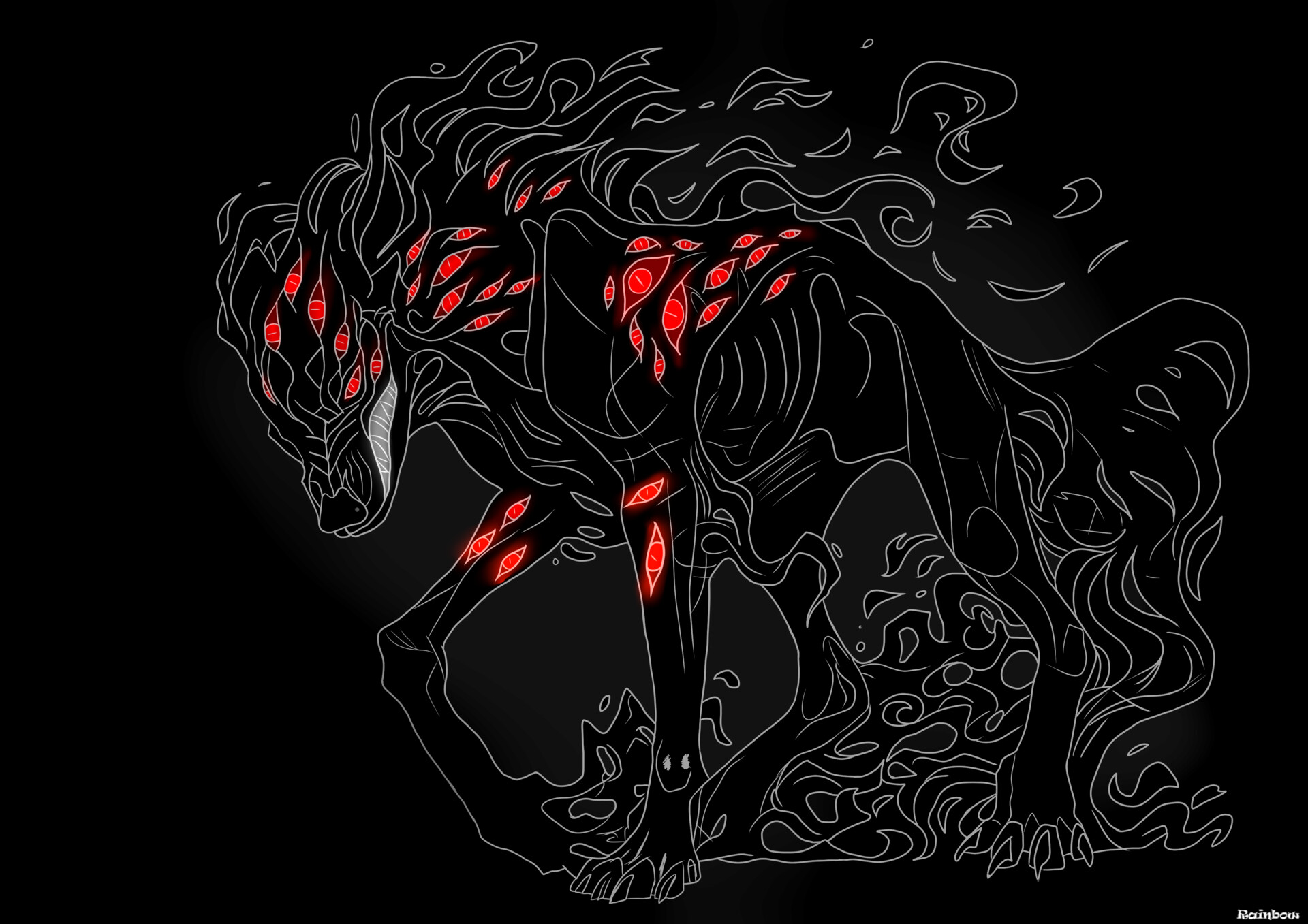 ArtStation - Nightmare dog