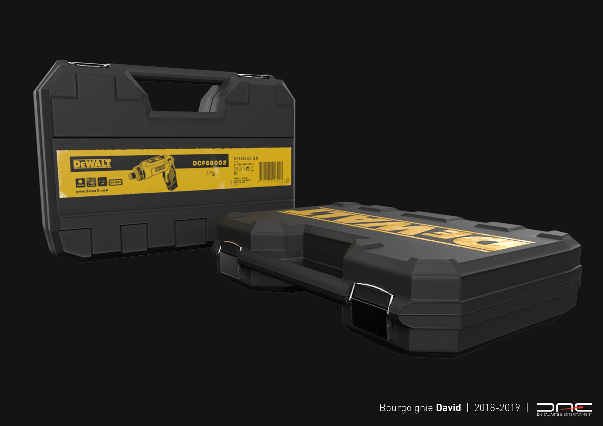 ArtStation - Dewalt Box