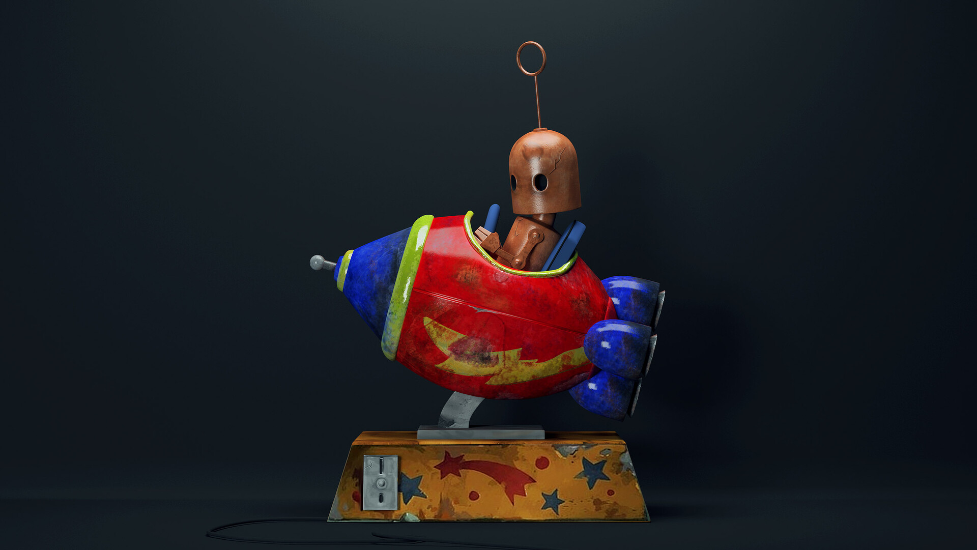 ArtStation - Spaceship Robot