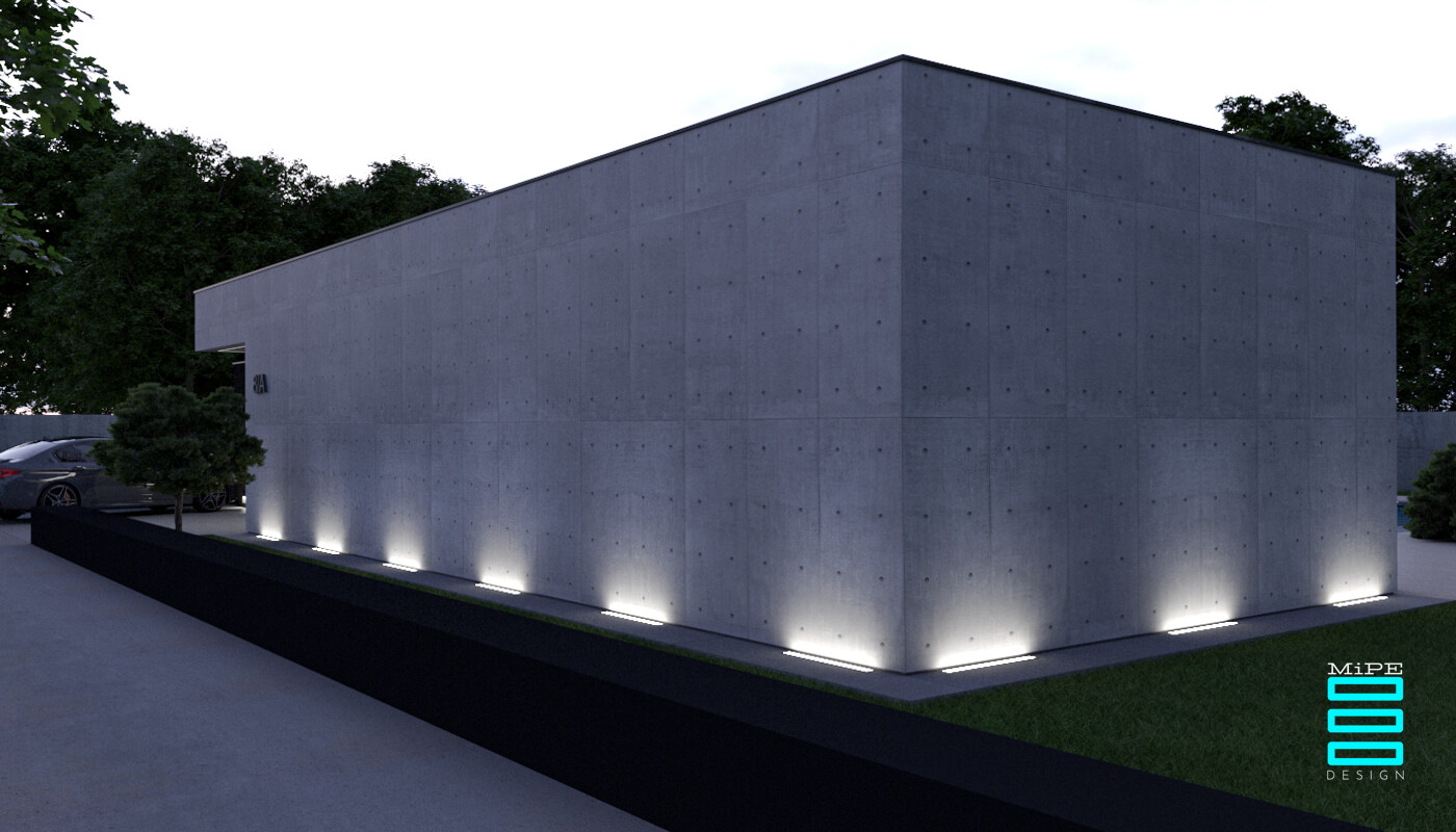 MIPE DESIGN - Architectural visuliazation of modern house