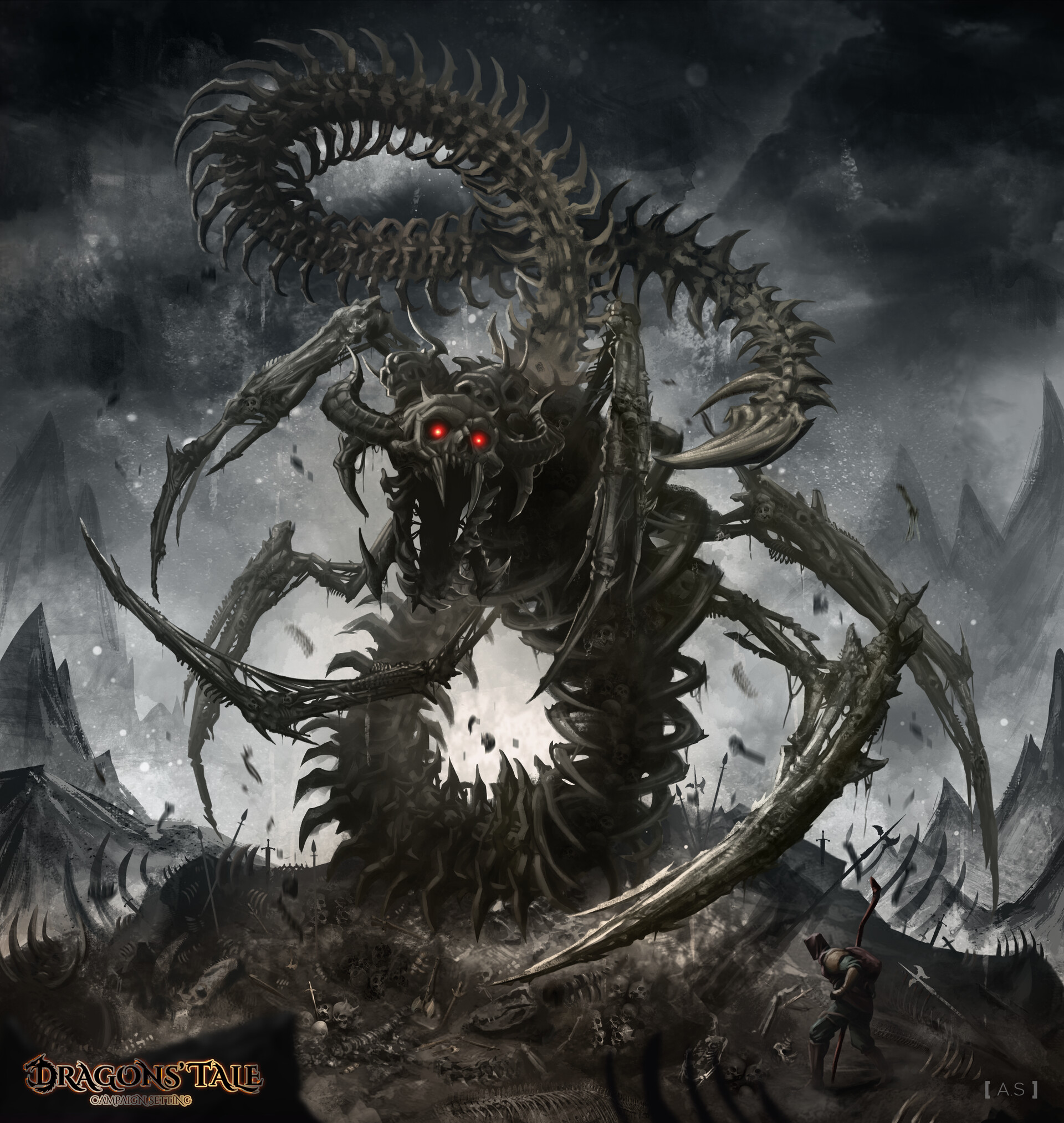 ArtStation - Ostirus - The Dread of Bones