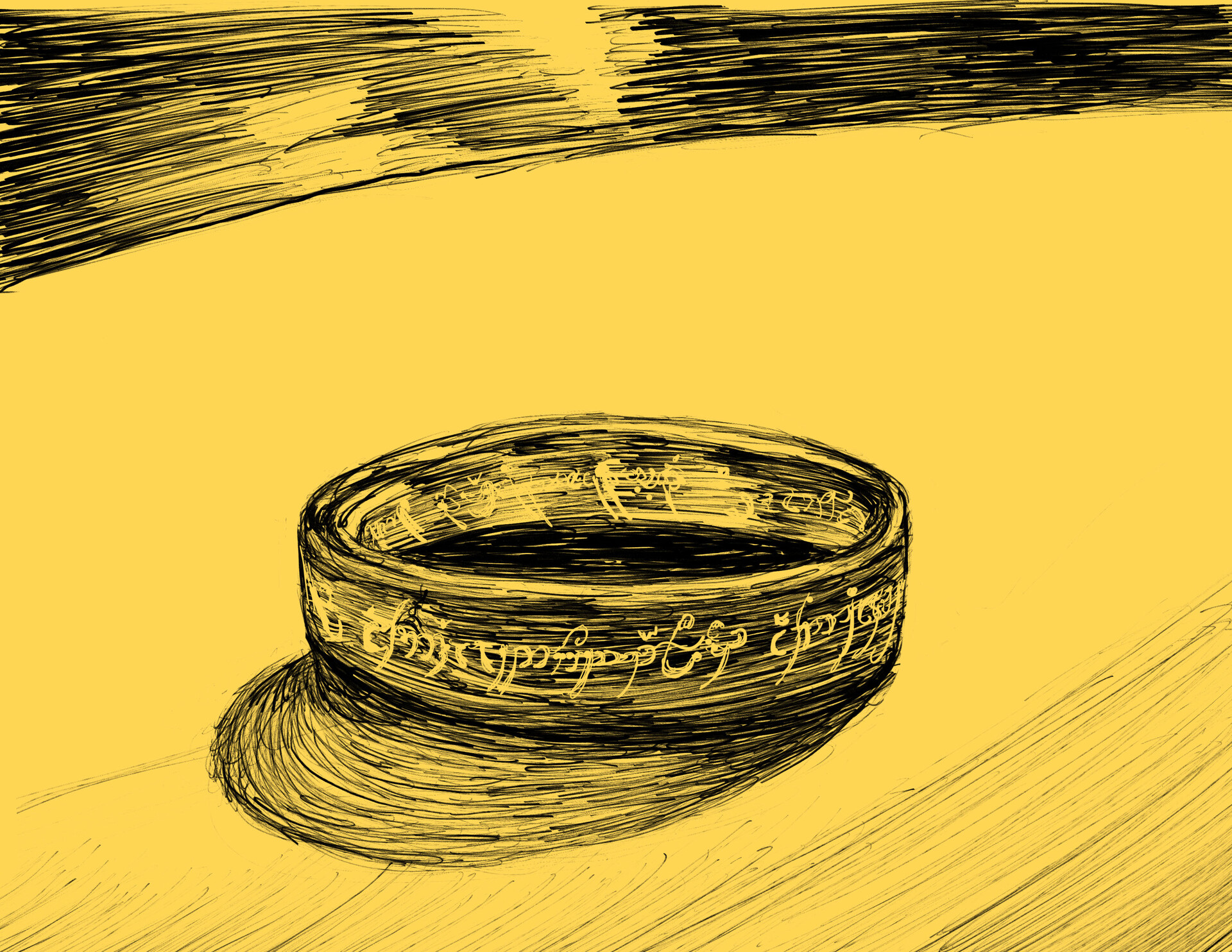 The One Ring by Justin McConnell : r/ImaginaryMiddleEarth