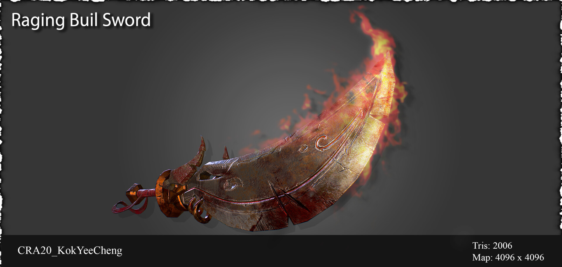 ArtStation - Raging Buil Sword