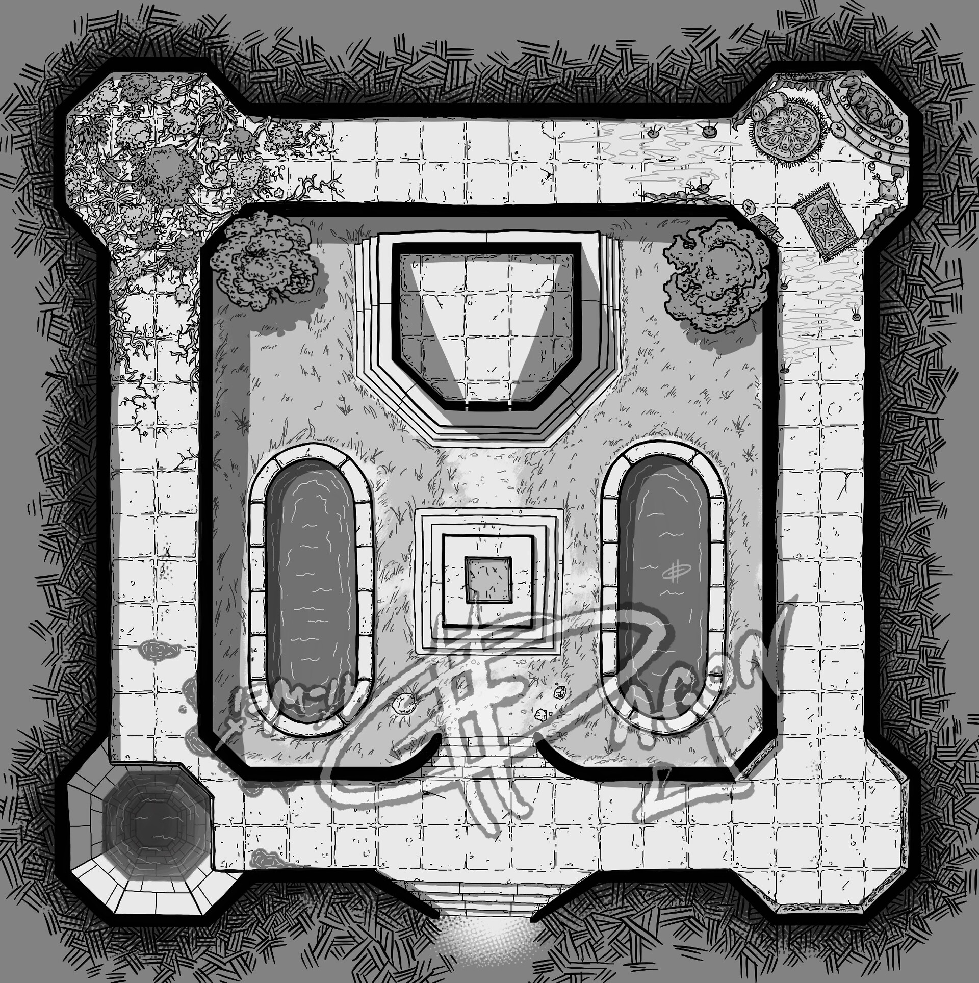 ArtStation - 'The Serpent and the Sea' Maps