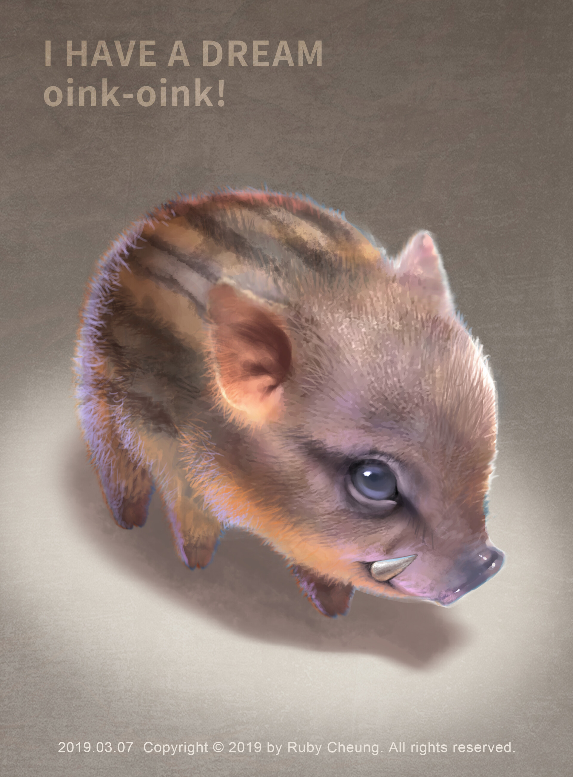 ArtStation - Little pig