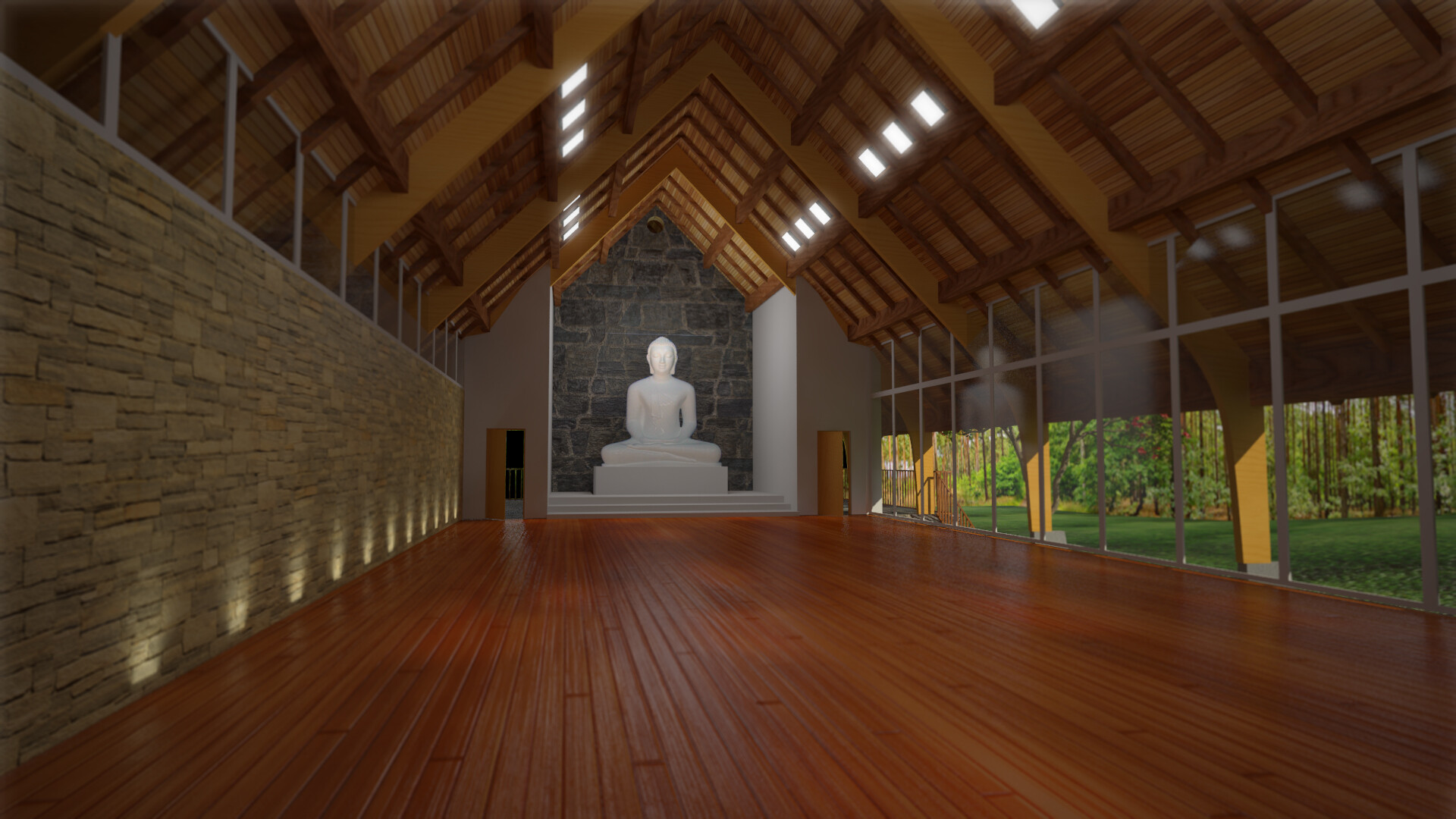 Buddhist Temple Design