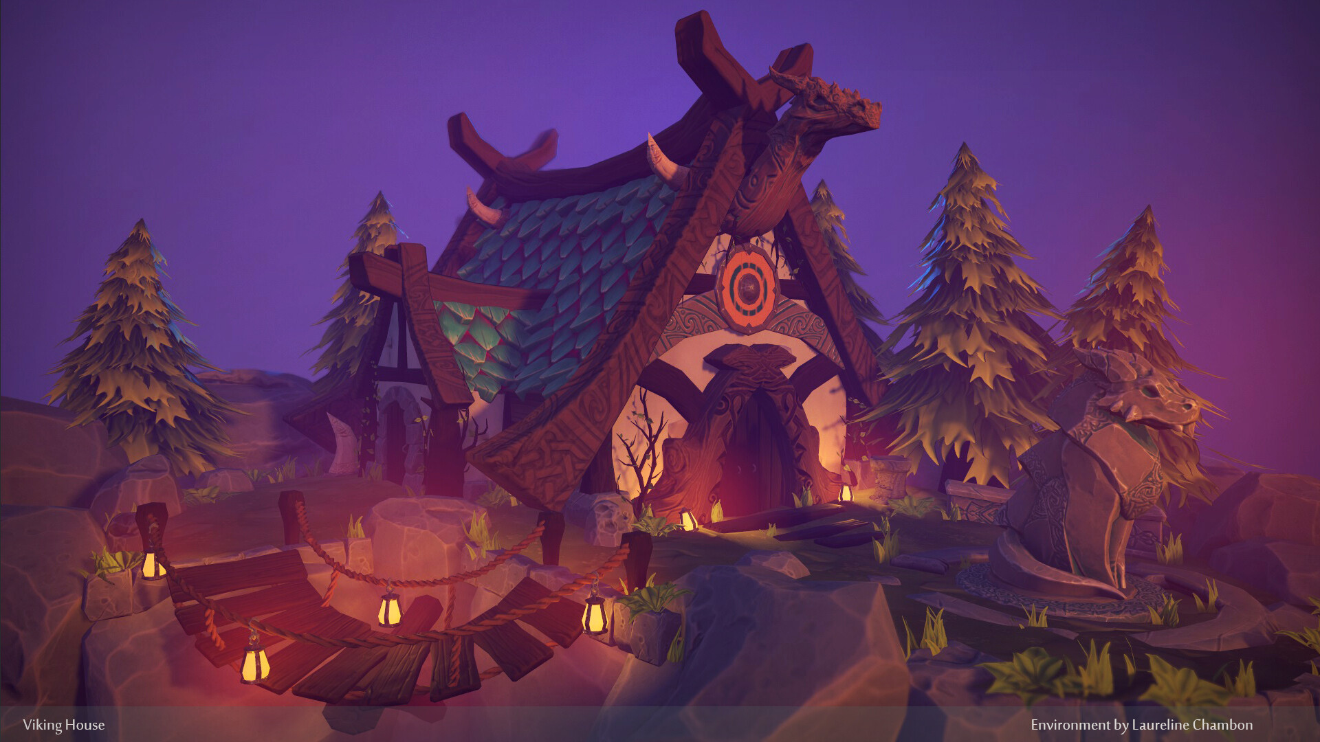 ArtStation - Viking House