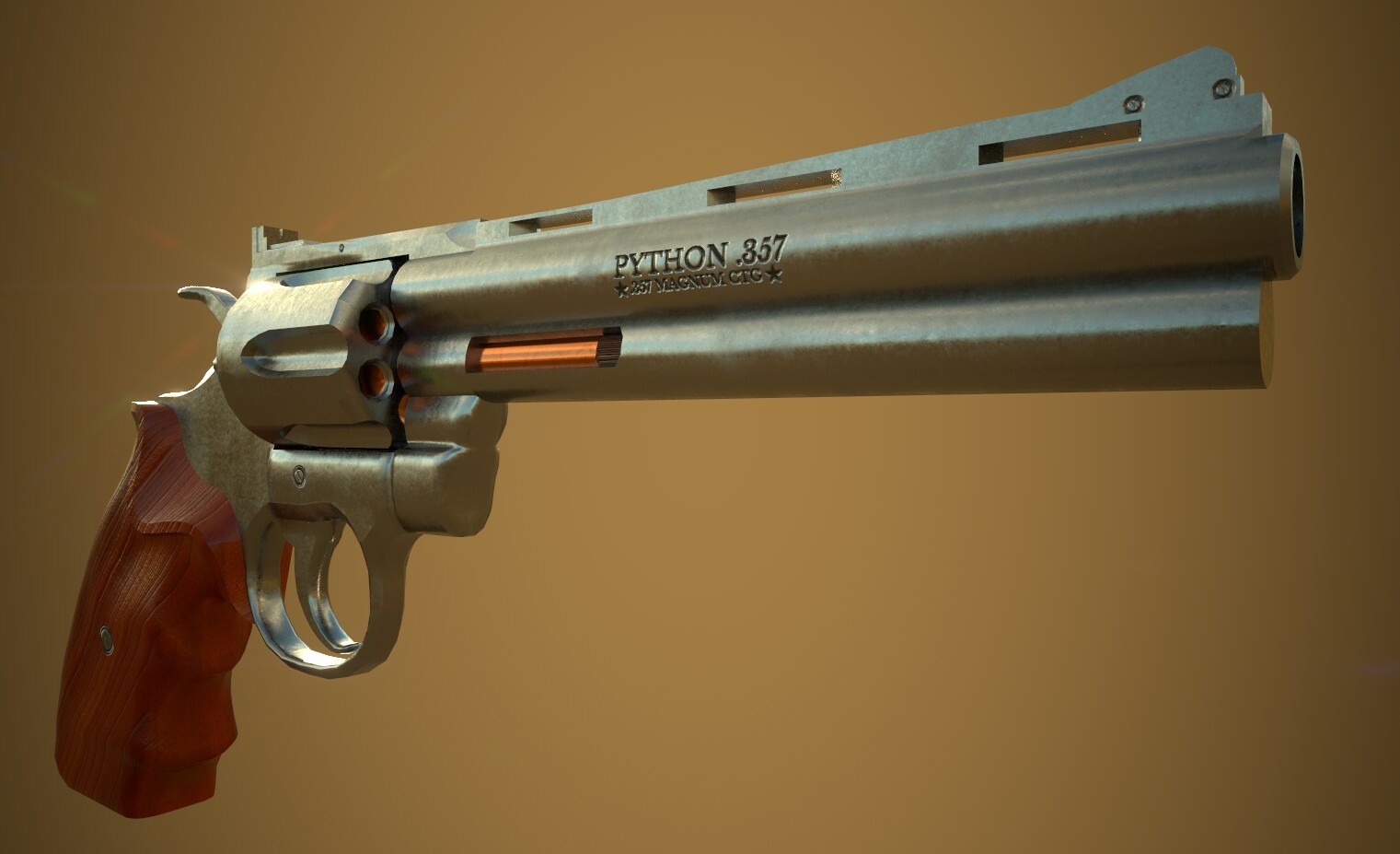 ArtStation - Colt Python .357 Magnum