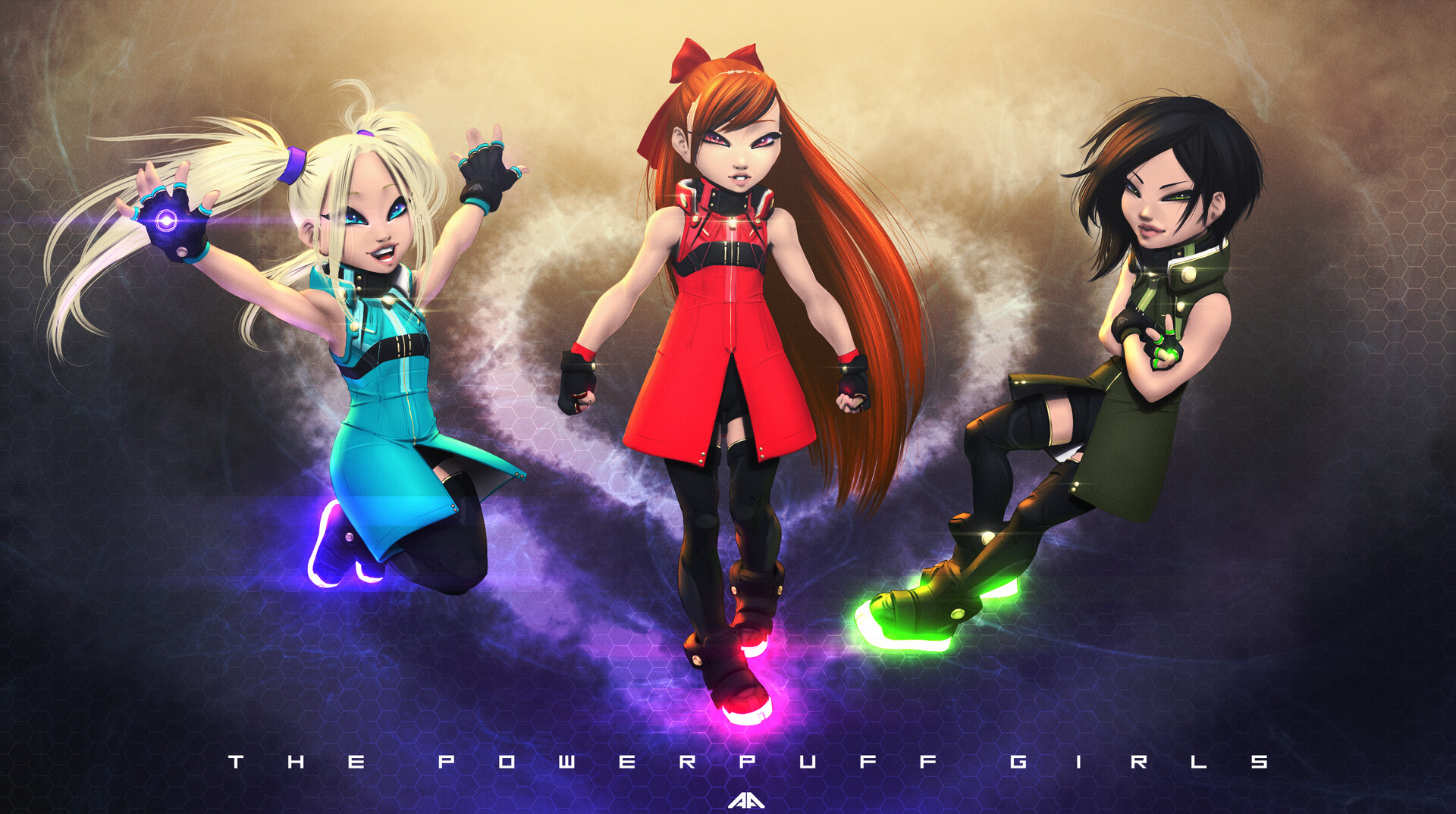 ArtStation - The Powerpuff Girls