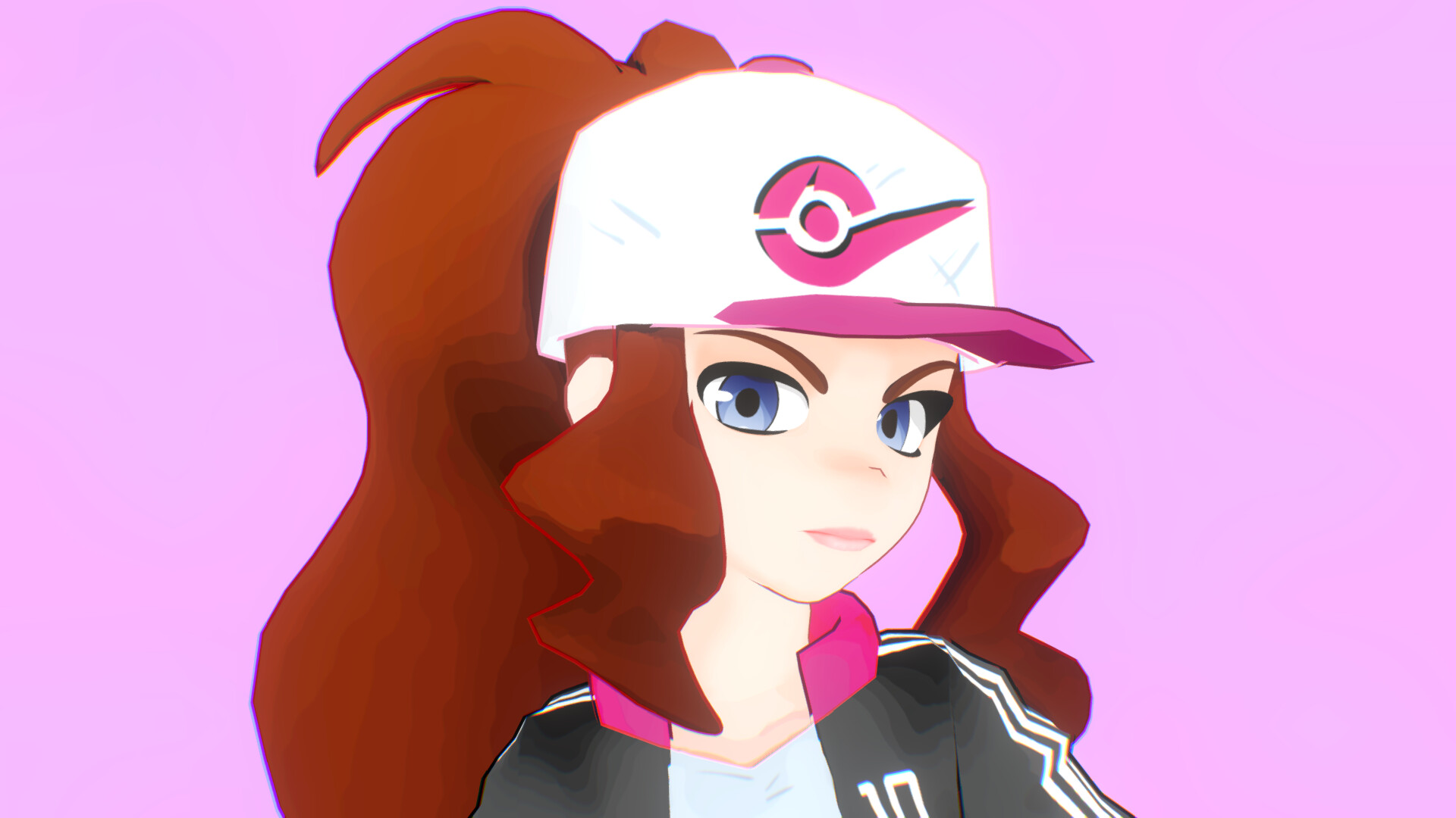 ArtStation - Pokemon Trainer Hilda