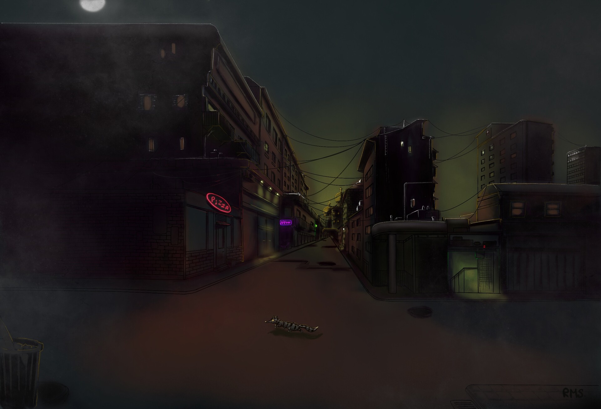 ArtStation - Night Street