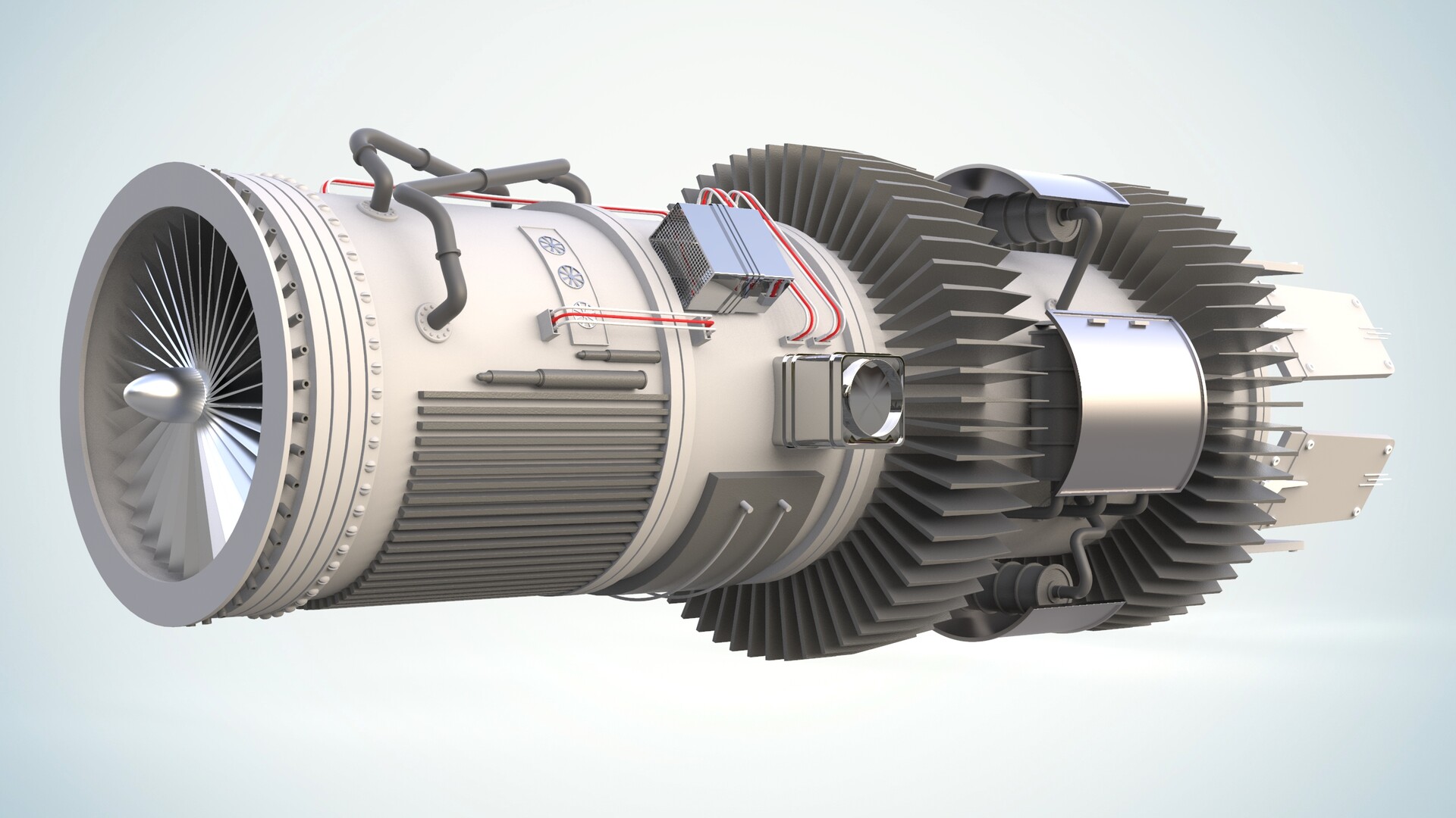 ArtStation - Sci-fi jet Engine