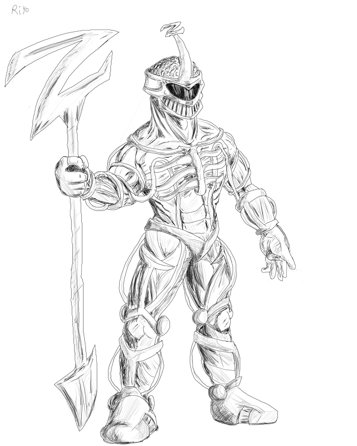 lord zedd power rangers coloring pages