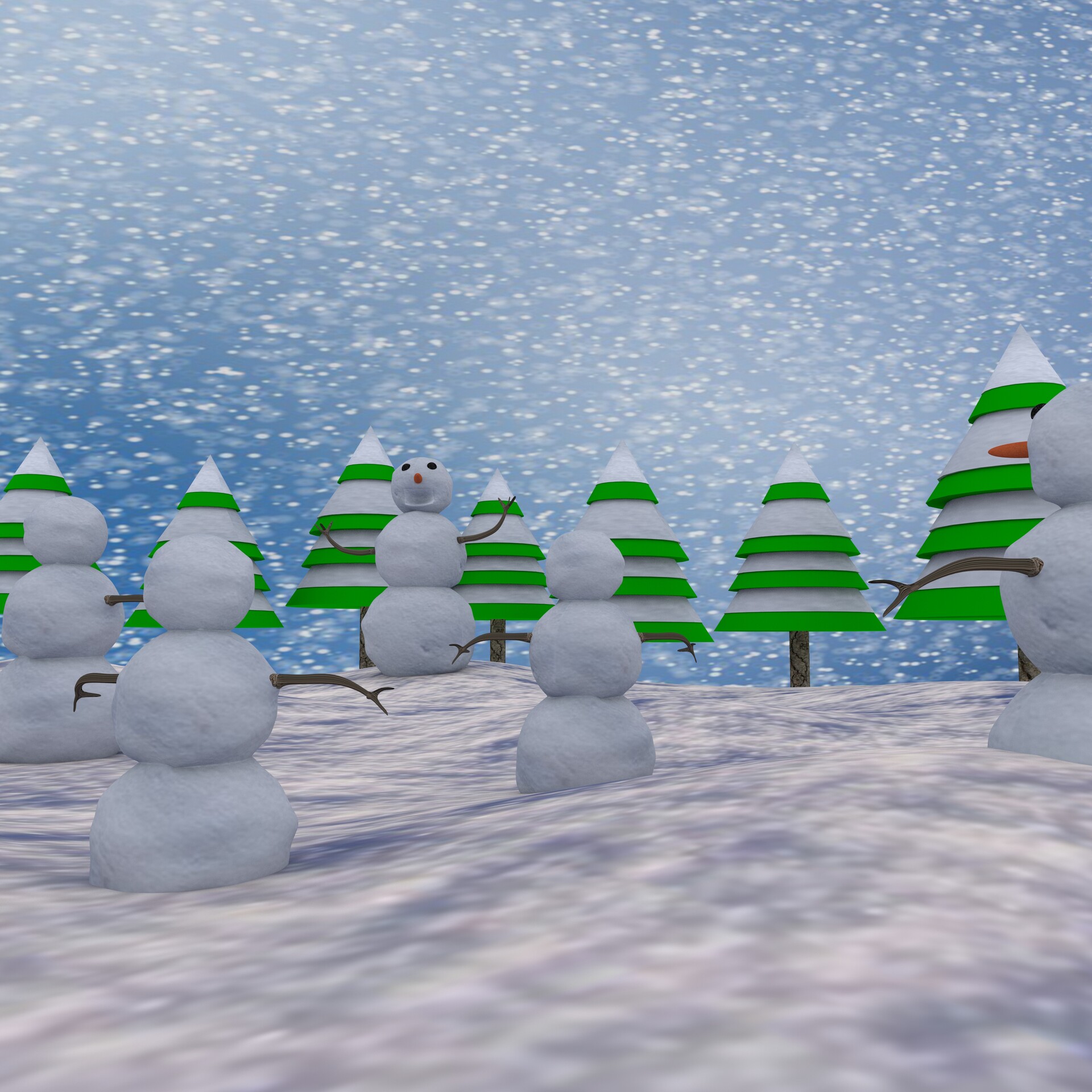 ArtStation - snowman revoloution!