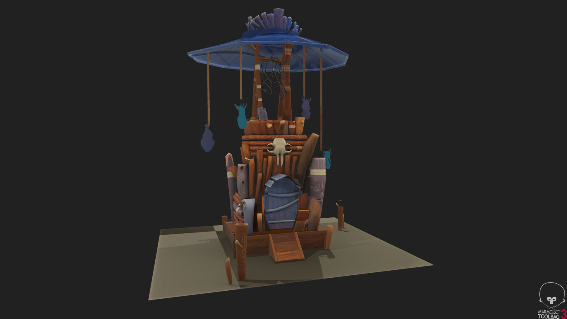 ArtStation - Stick House