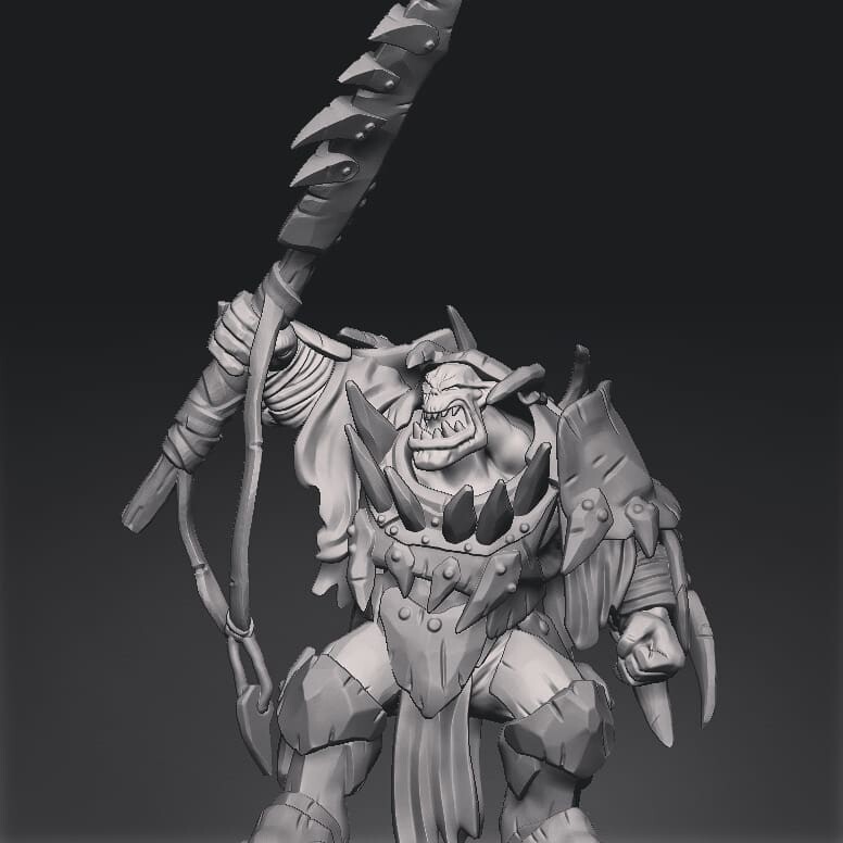ArtStation - Orc Megaboss