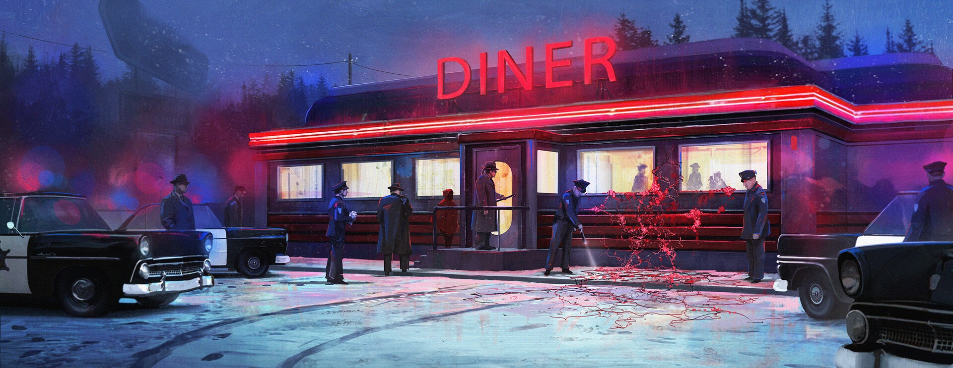 ArtStation - Diner Mystery