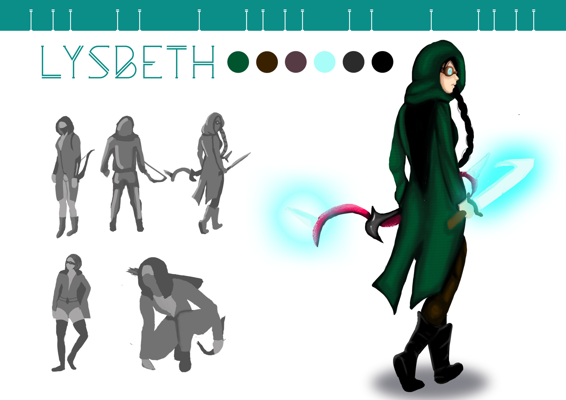 ArtStation - OC Concept Art - Lysbeth