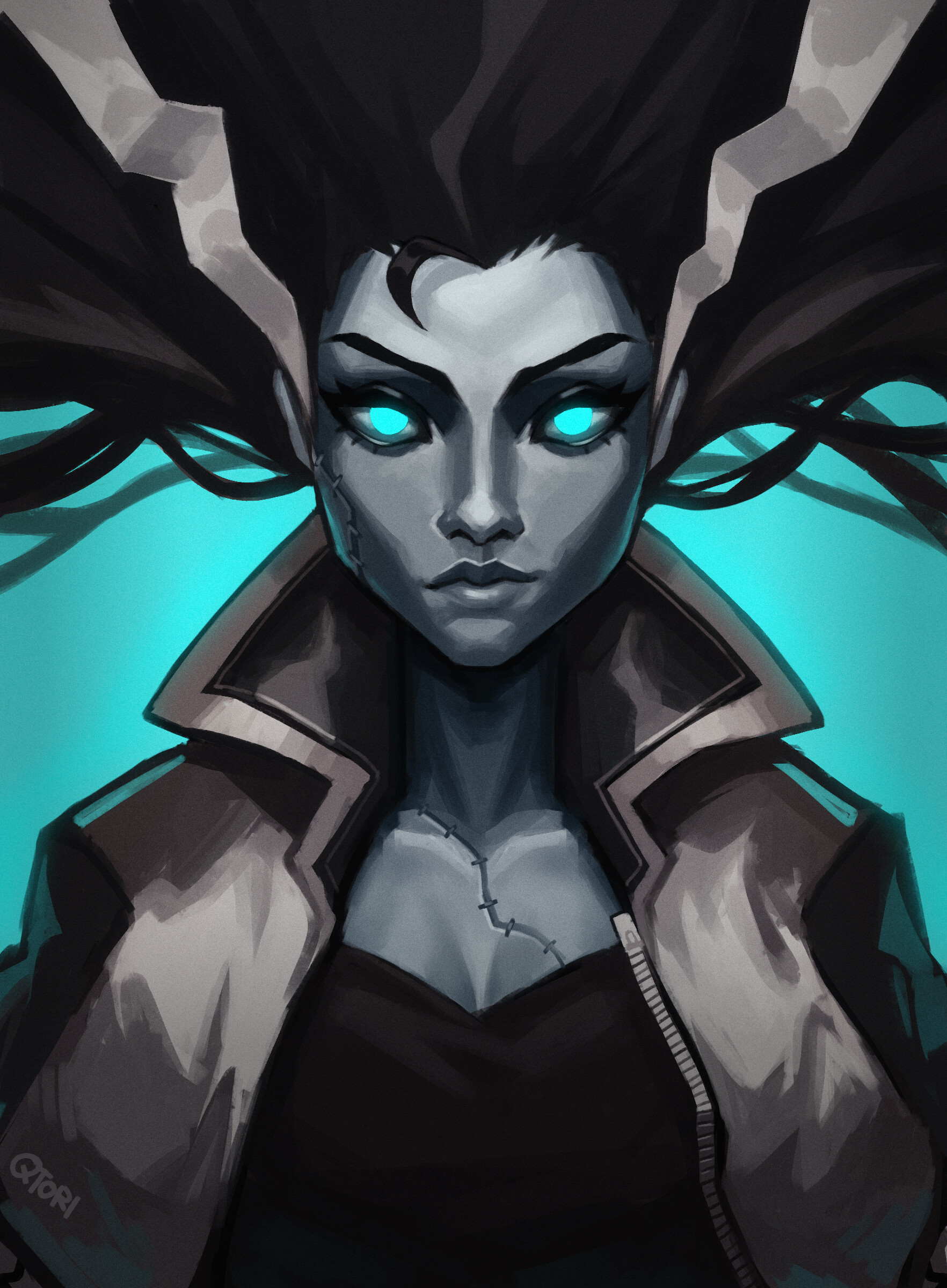 ArtStation - The Queen of Scream