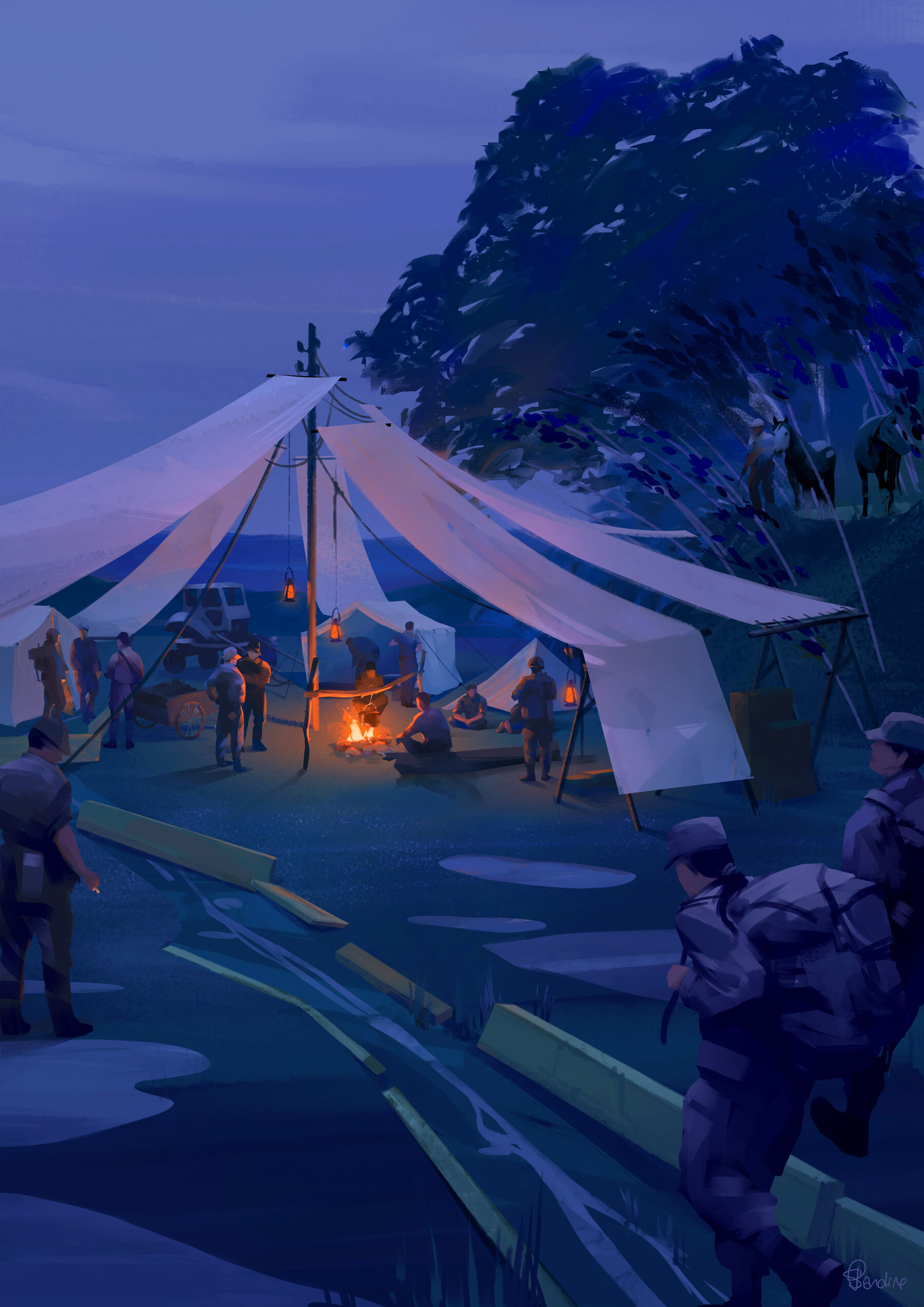 ArtStation - Campfire