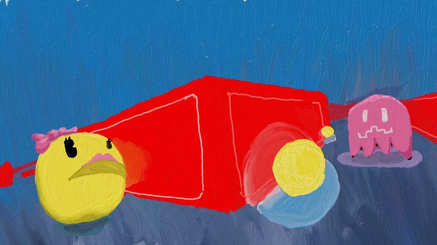 ArtStation - Ms. Pac-man