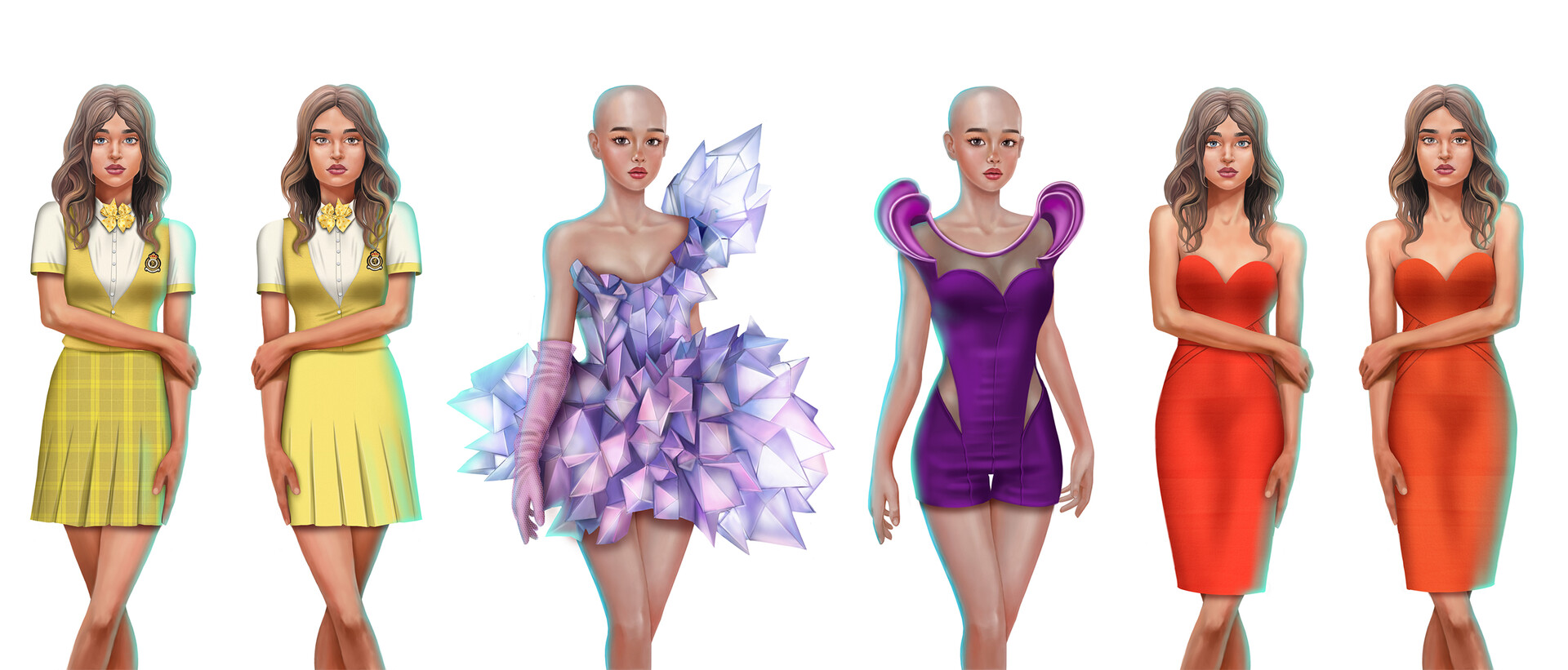 ArtStation - Clothes for characters, part 2