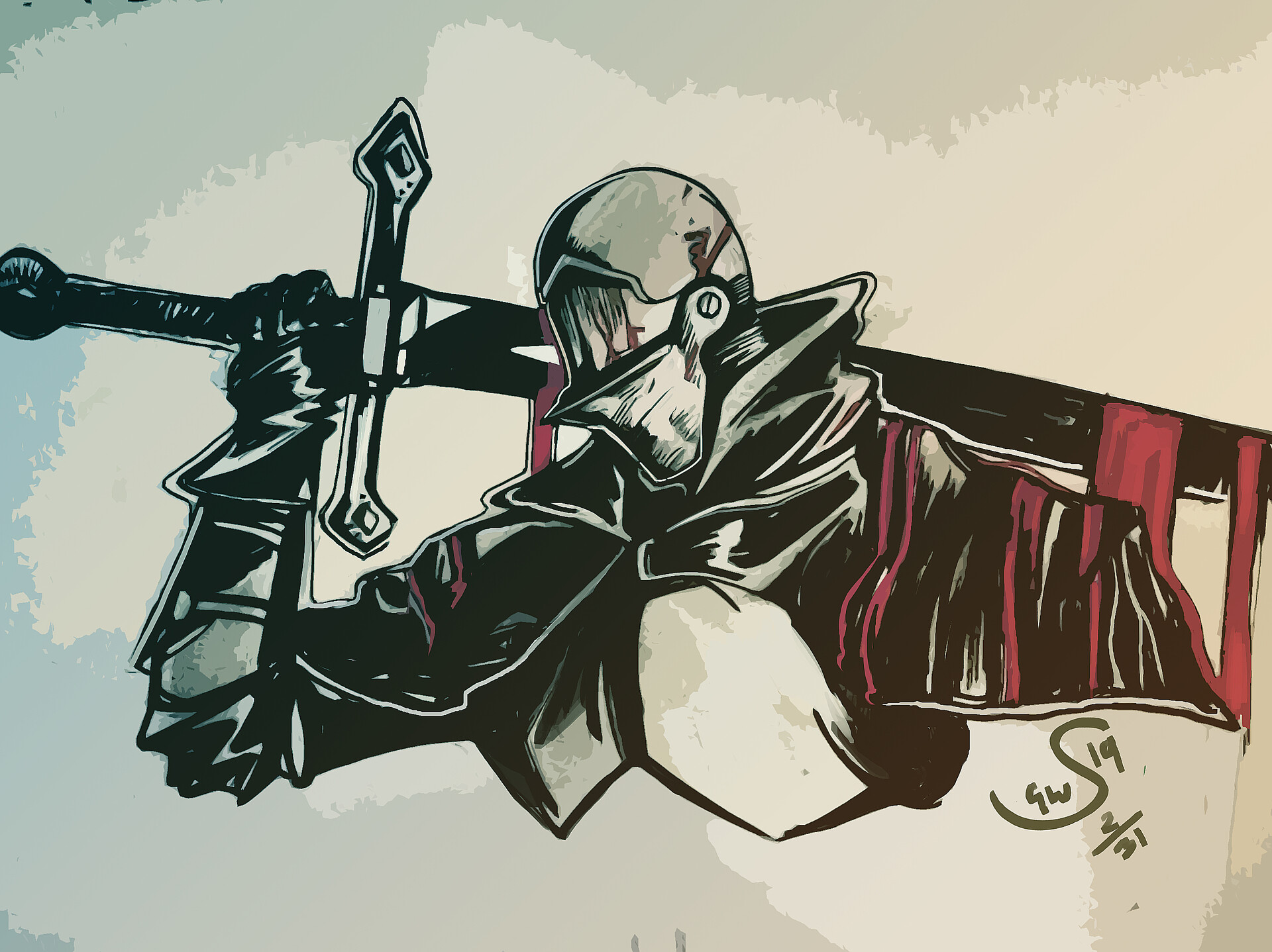 Sion Williams - First batch of Inktober 2019 Sketches