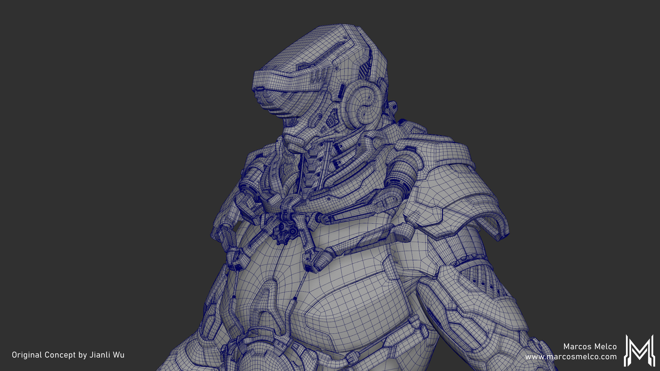 Marcos Melco - Cyborg Monk