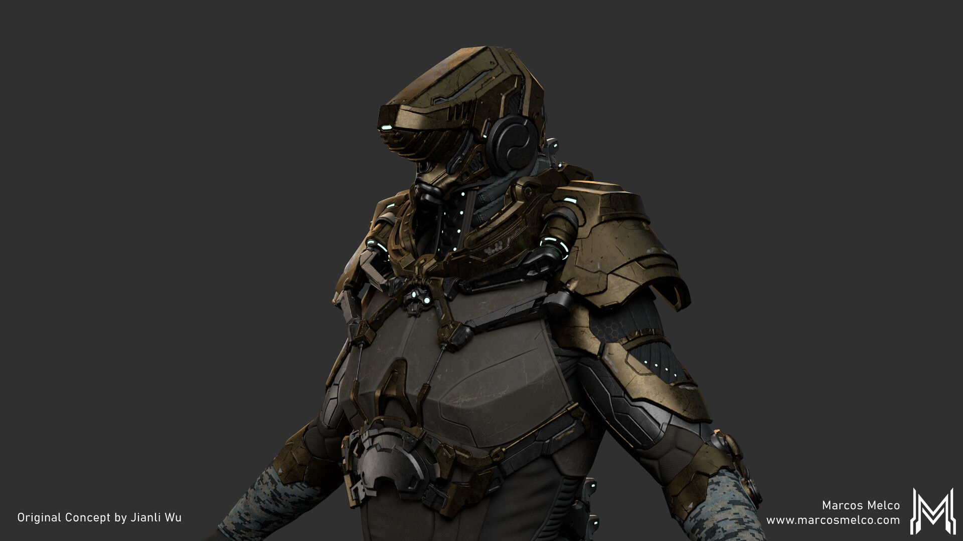 Marcos Melco - Cyborg Monk