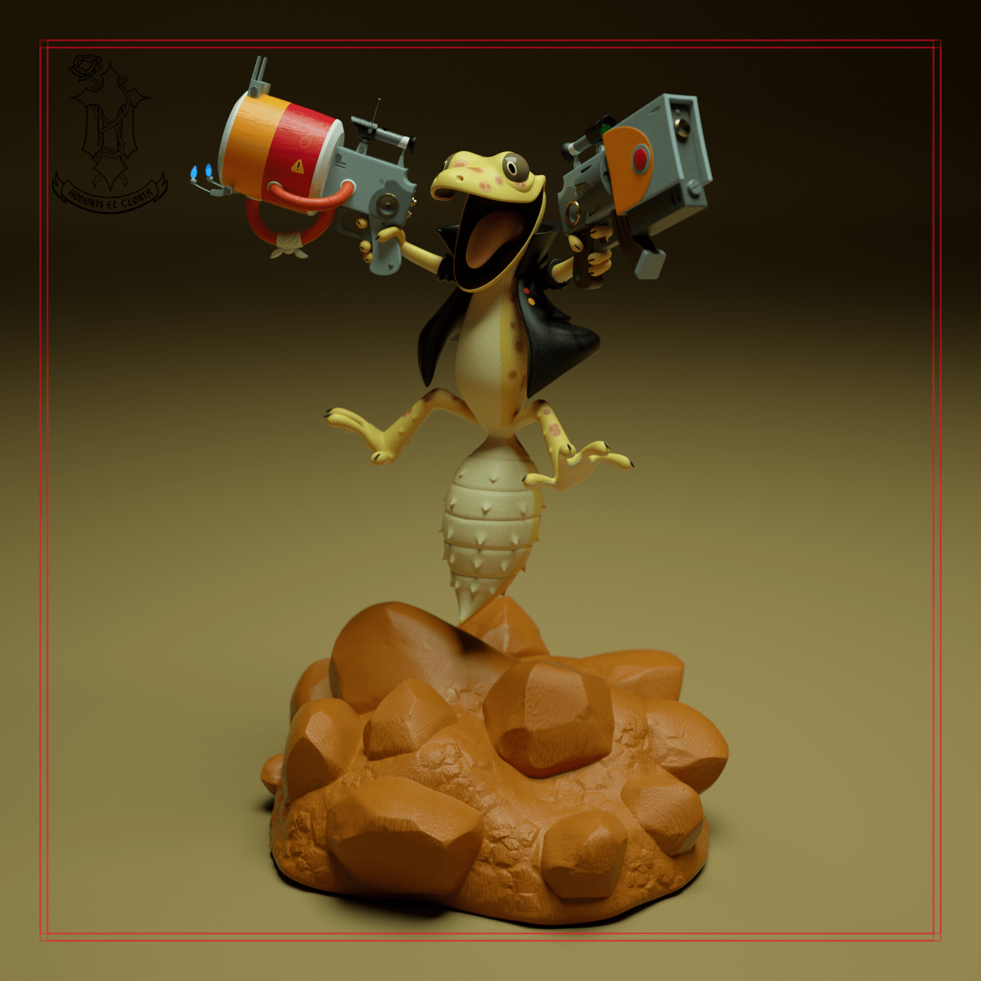 ArtStation - Space Lizard