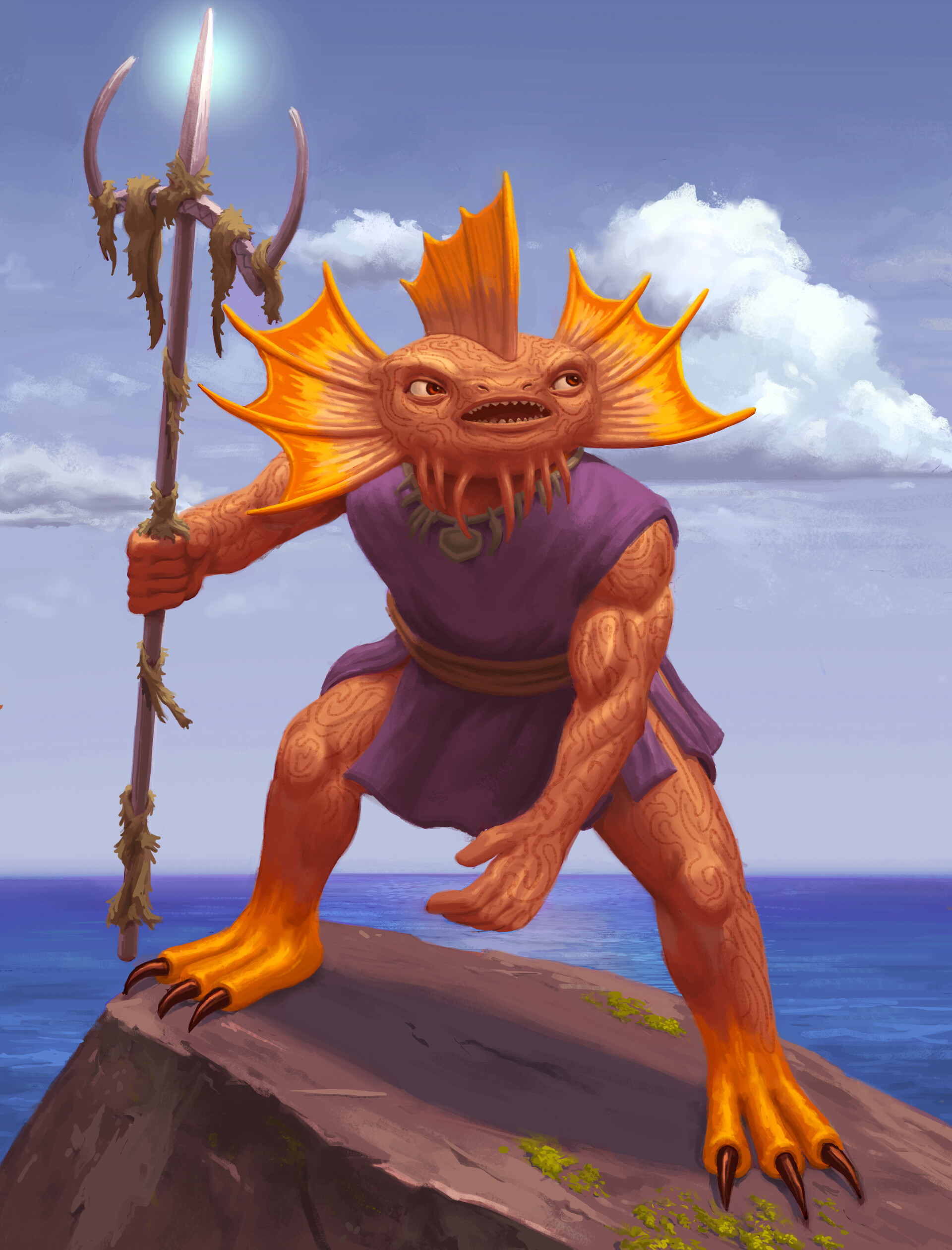 ArtStation - Kuo Toa Fan Art