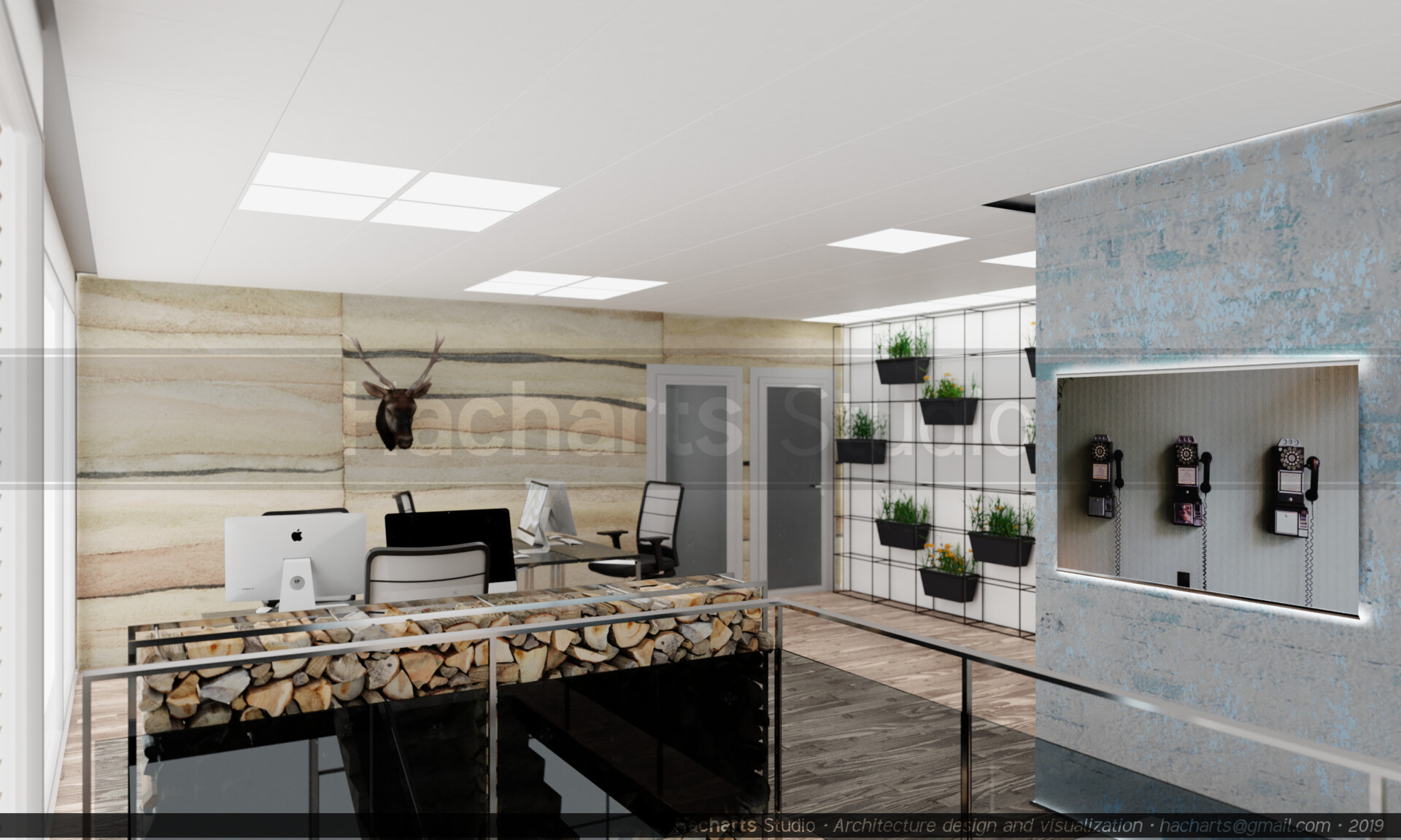 ArtStation - Factory interior design