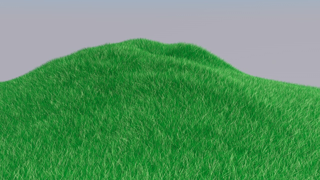 ArtStation - hill with grass