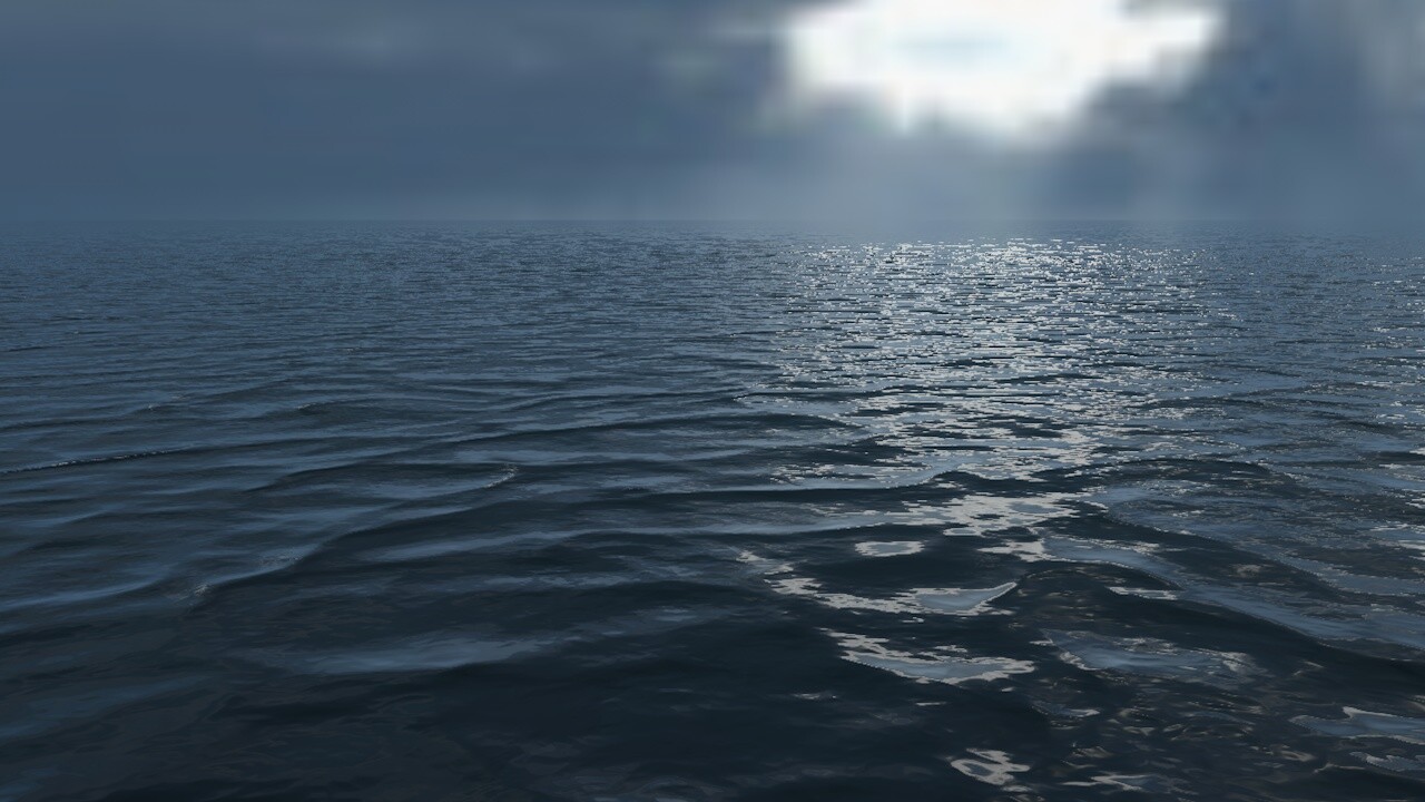 ArtStation - Ocean in cinema 4d