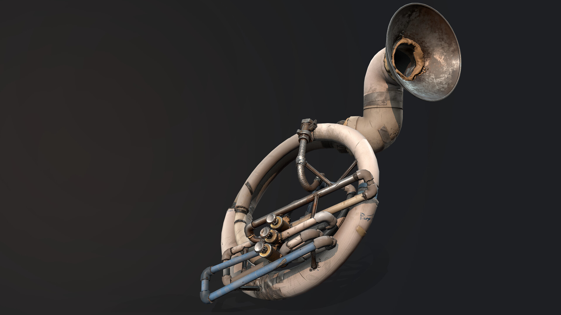 ArtStation - Salvaged Tuba