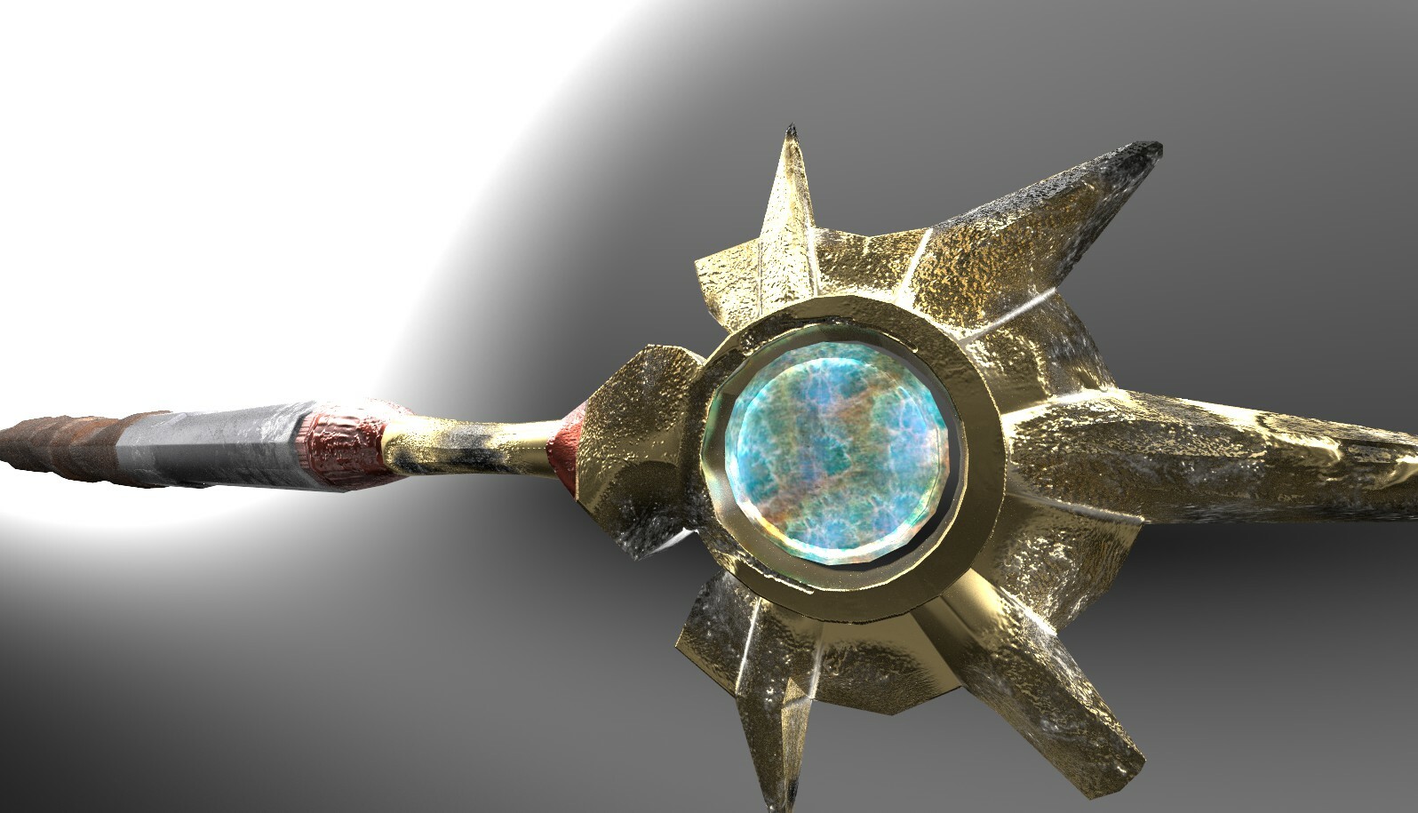 Tomas Cahill - Staff/Mace Combination Weapon