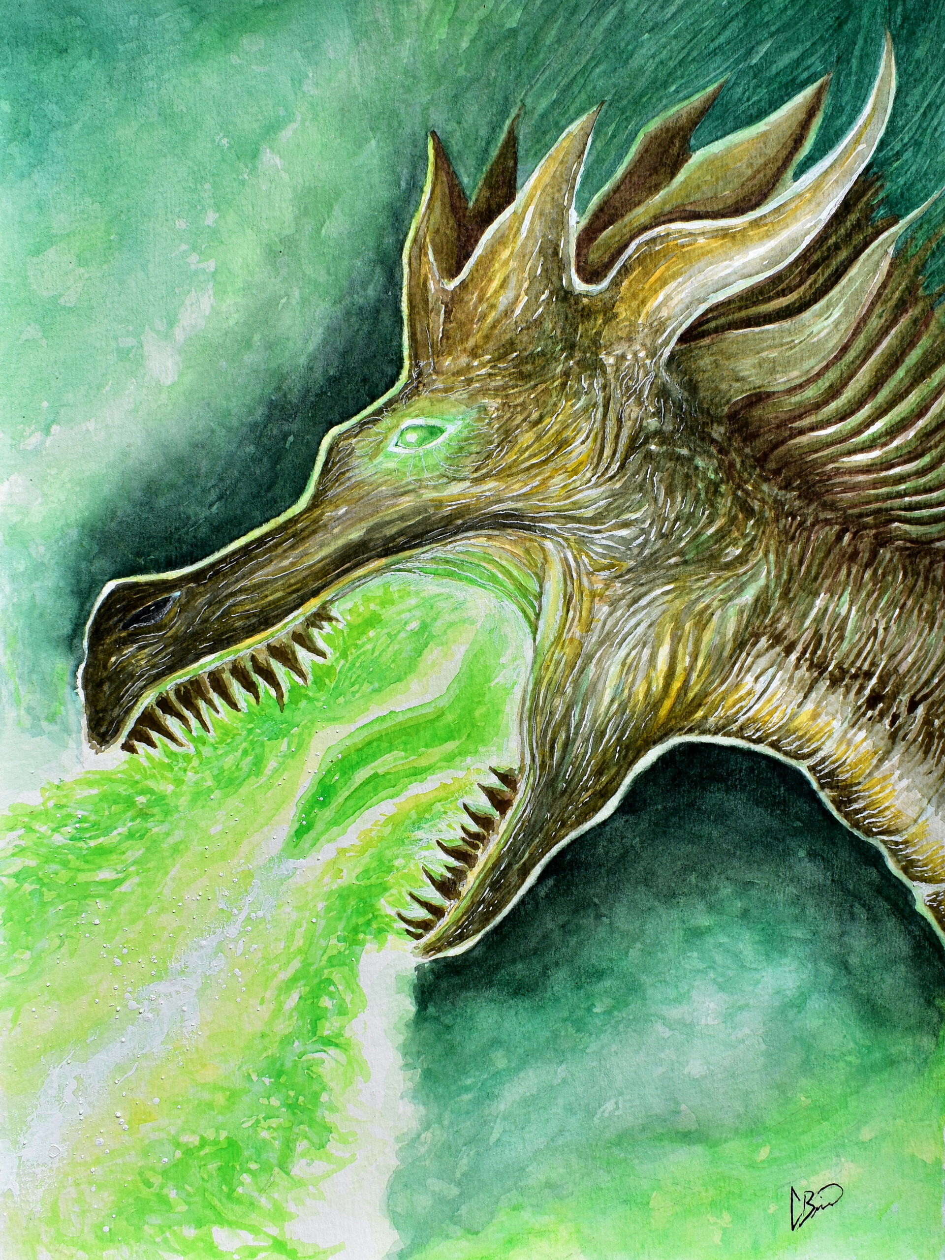 ArtStation - The Green Dragon