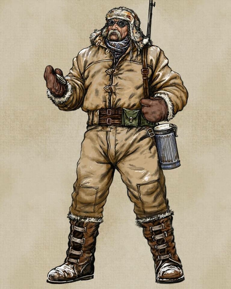 Aleksandr Platonychev - Polar explorer, Character design