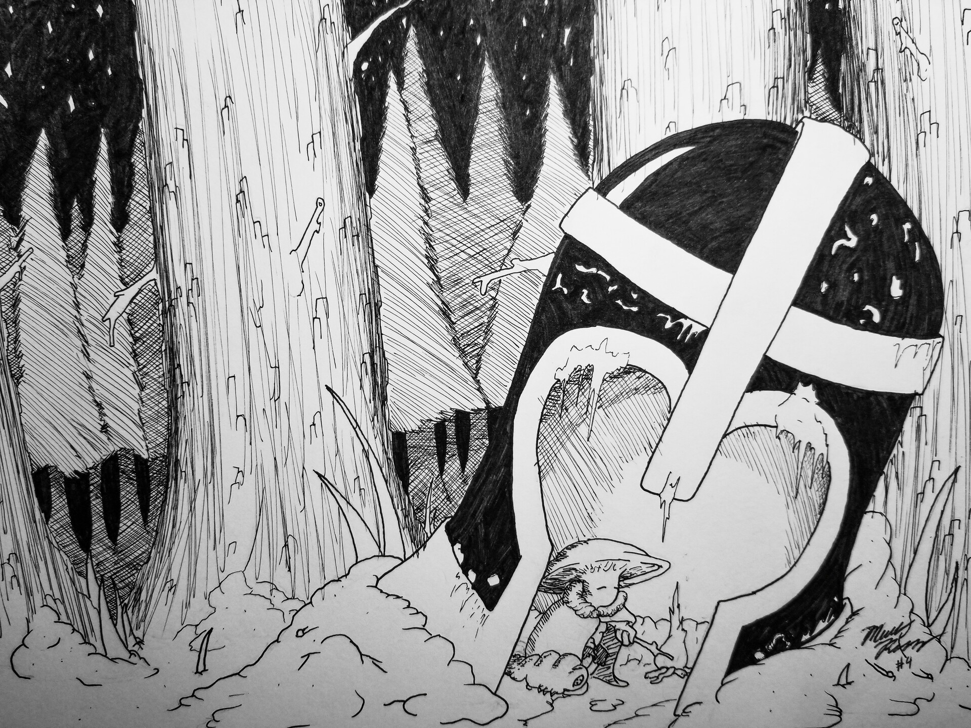 ArtStation - Inktober #4