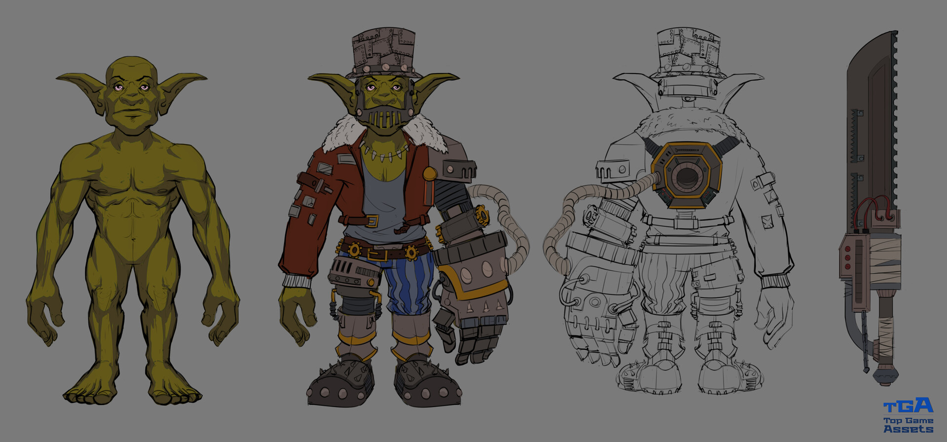 ArtStation - Steampunk Character Concepts