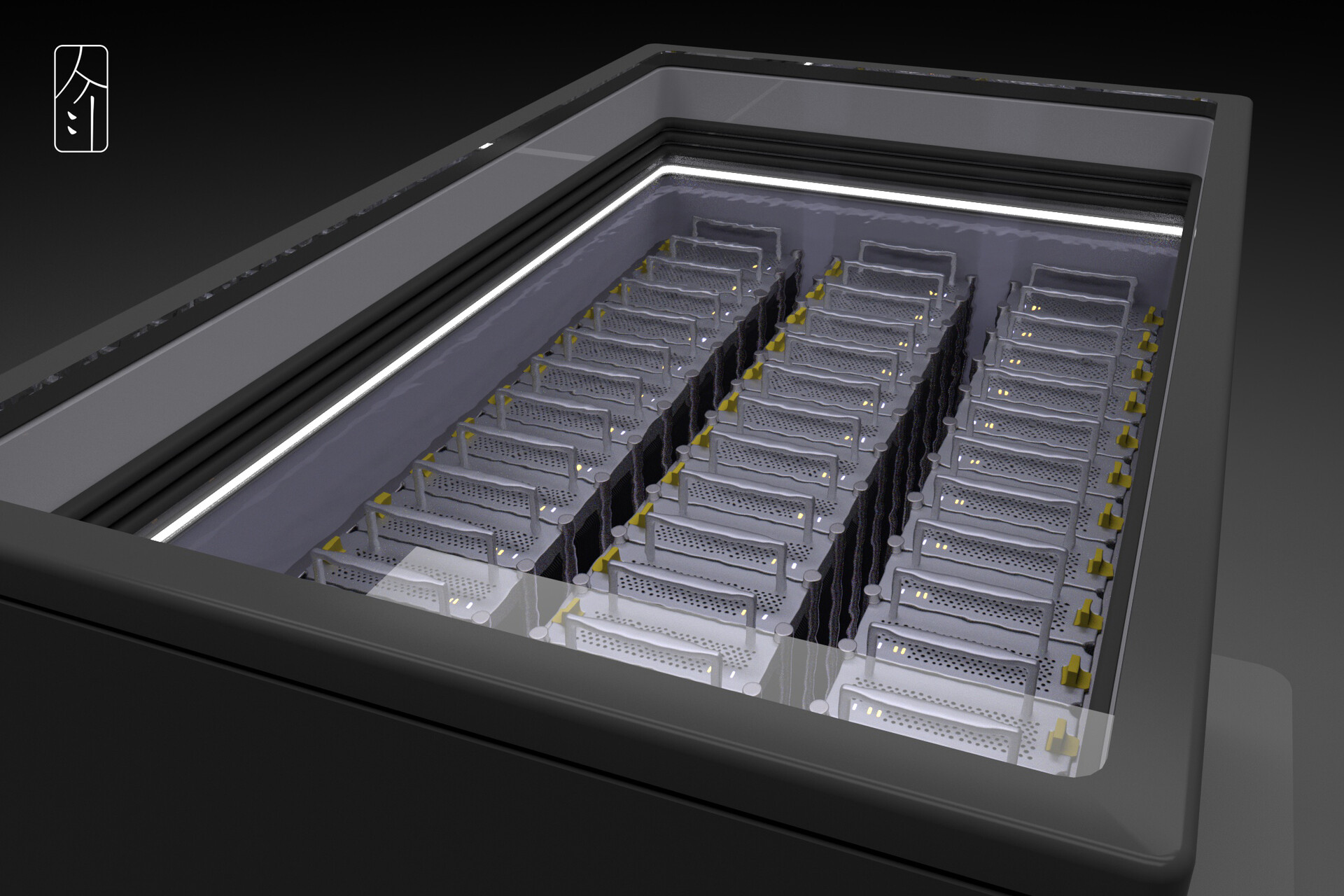 ArtStation - Immersion Liquid Cooling Server