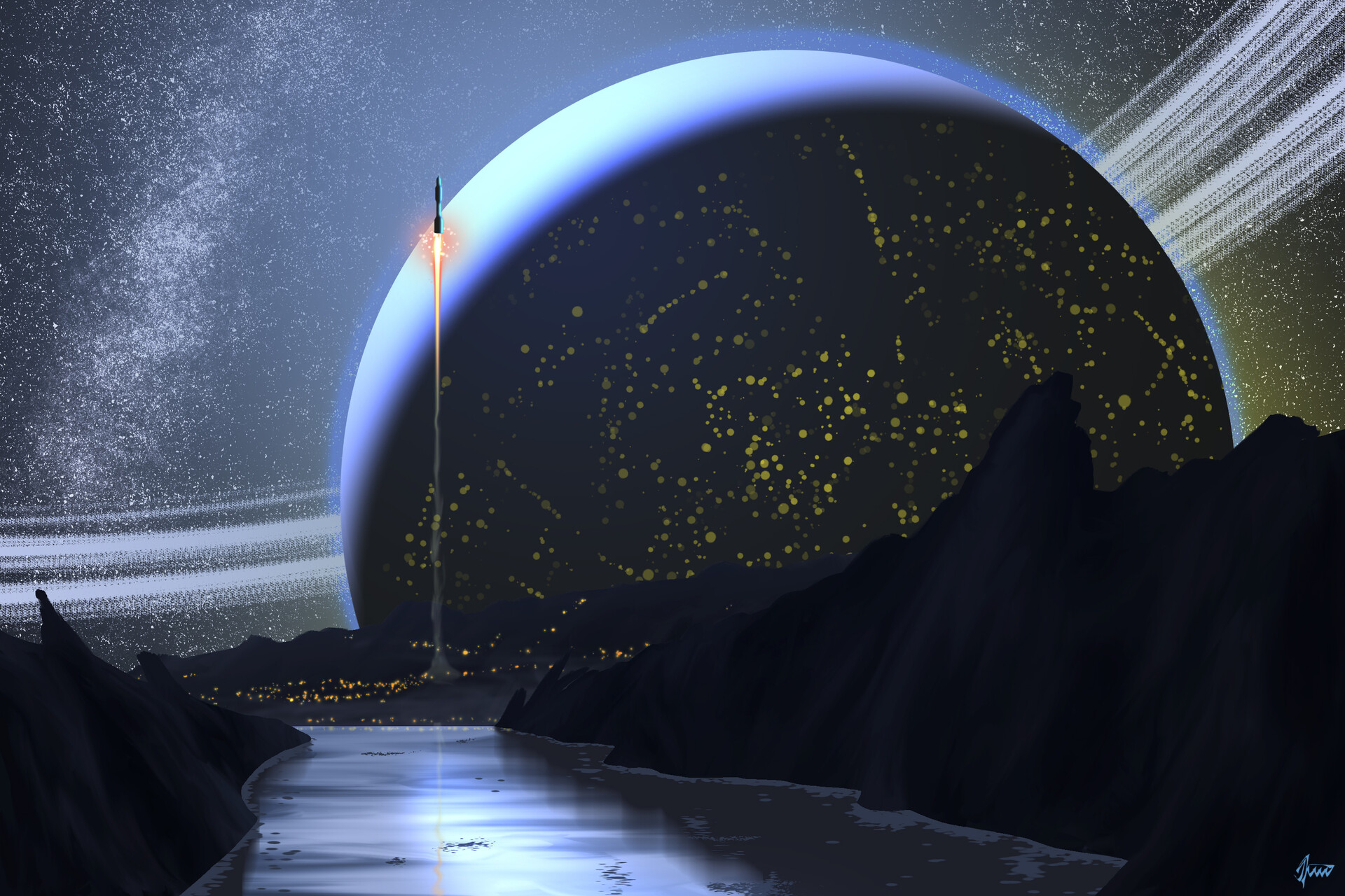 ArtStation - satellite