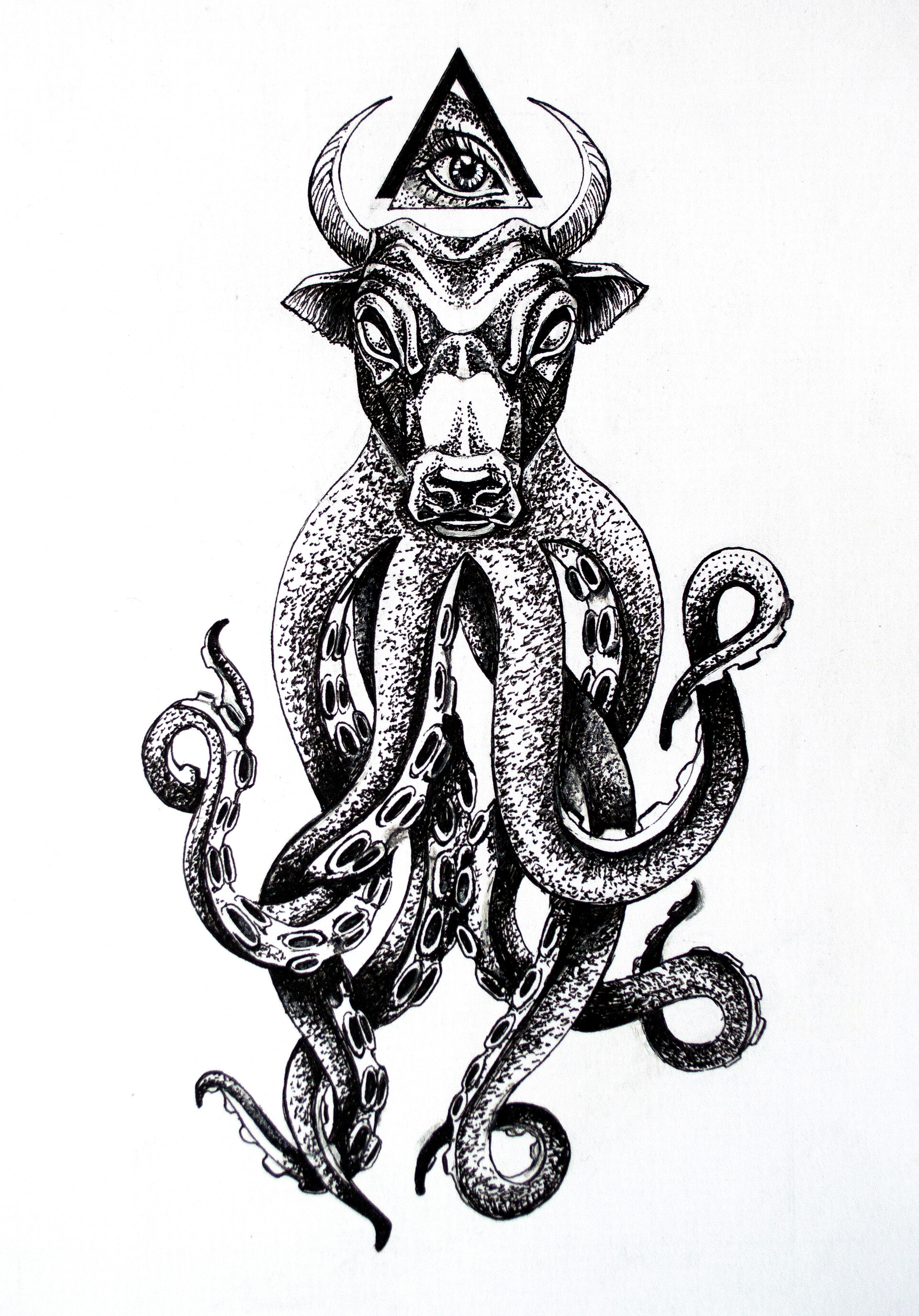 ArtStation - Bull graphics