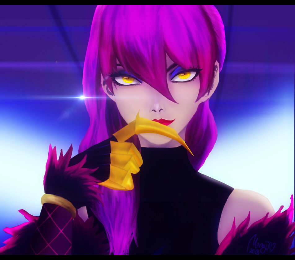 ArtStation - K/DA Evelynn