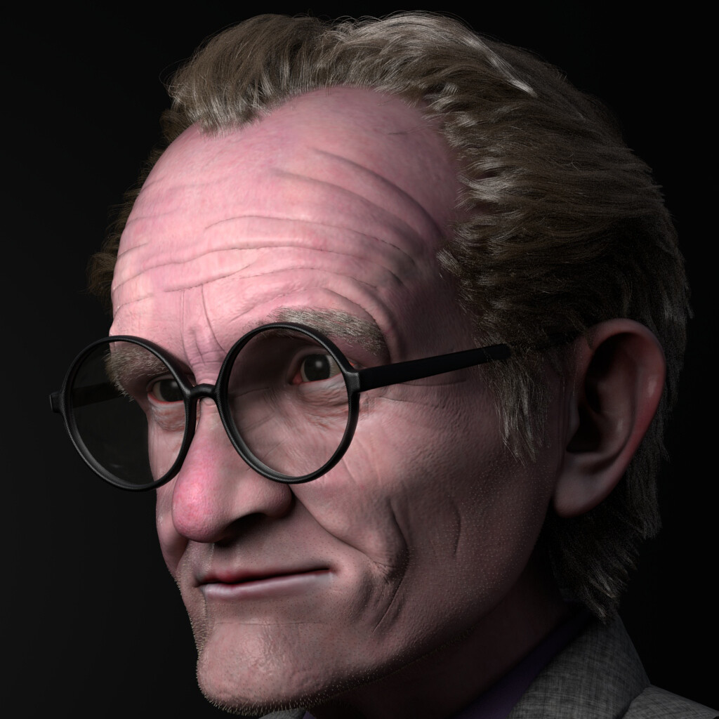 ArtStation - My First 3d portrait design