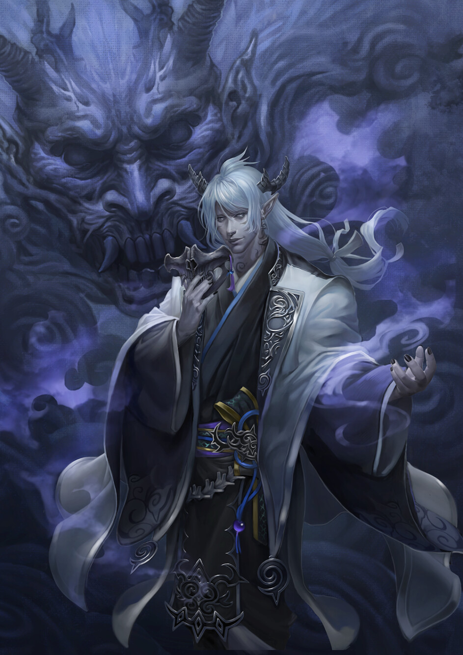 ArtStation - Dark cloud demon