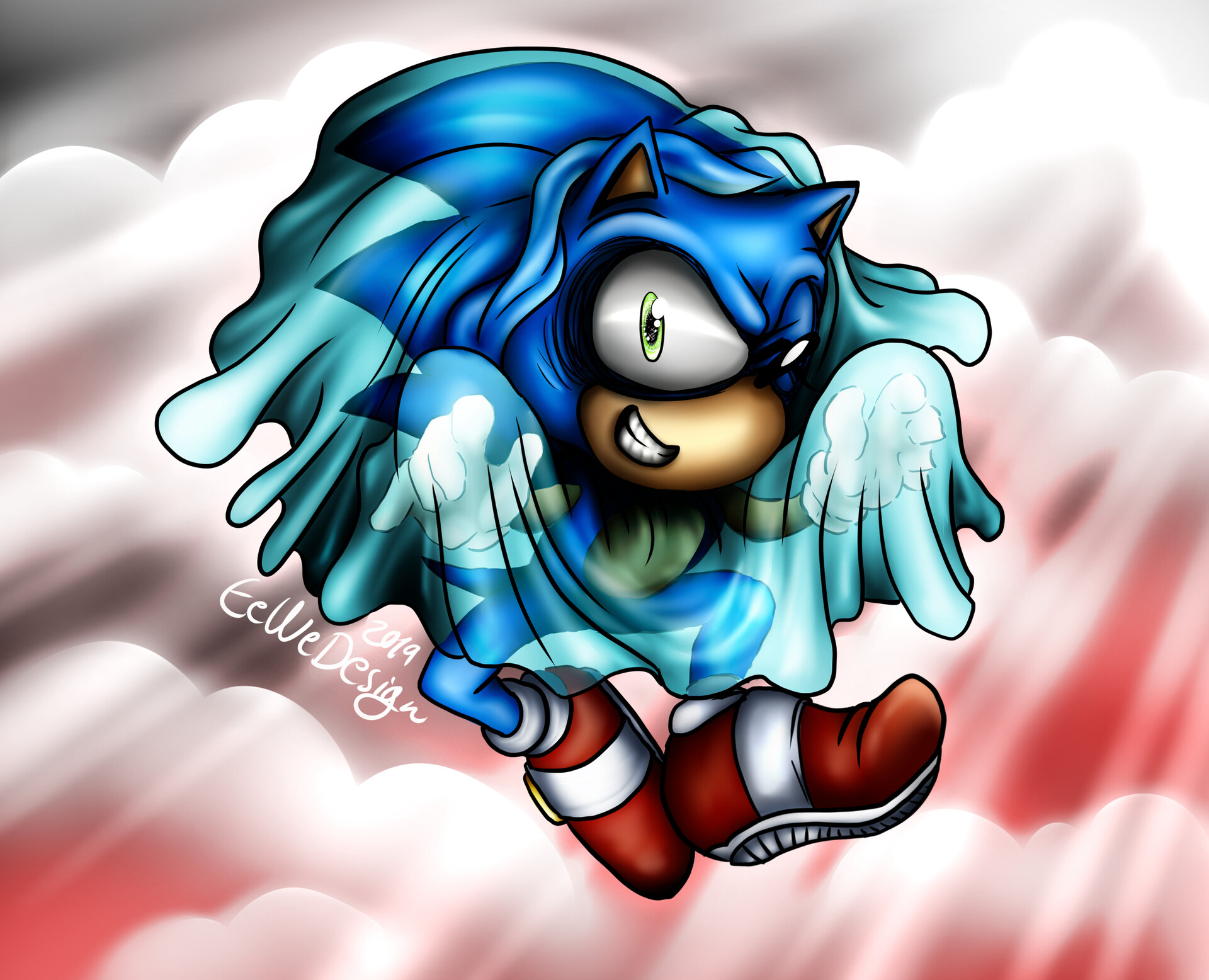 ArtStation - FanArt- Sonic HALLOWEEN Ghost