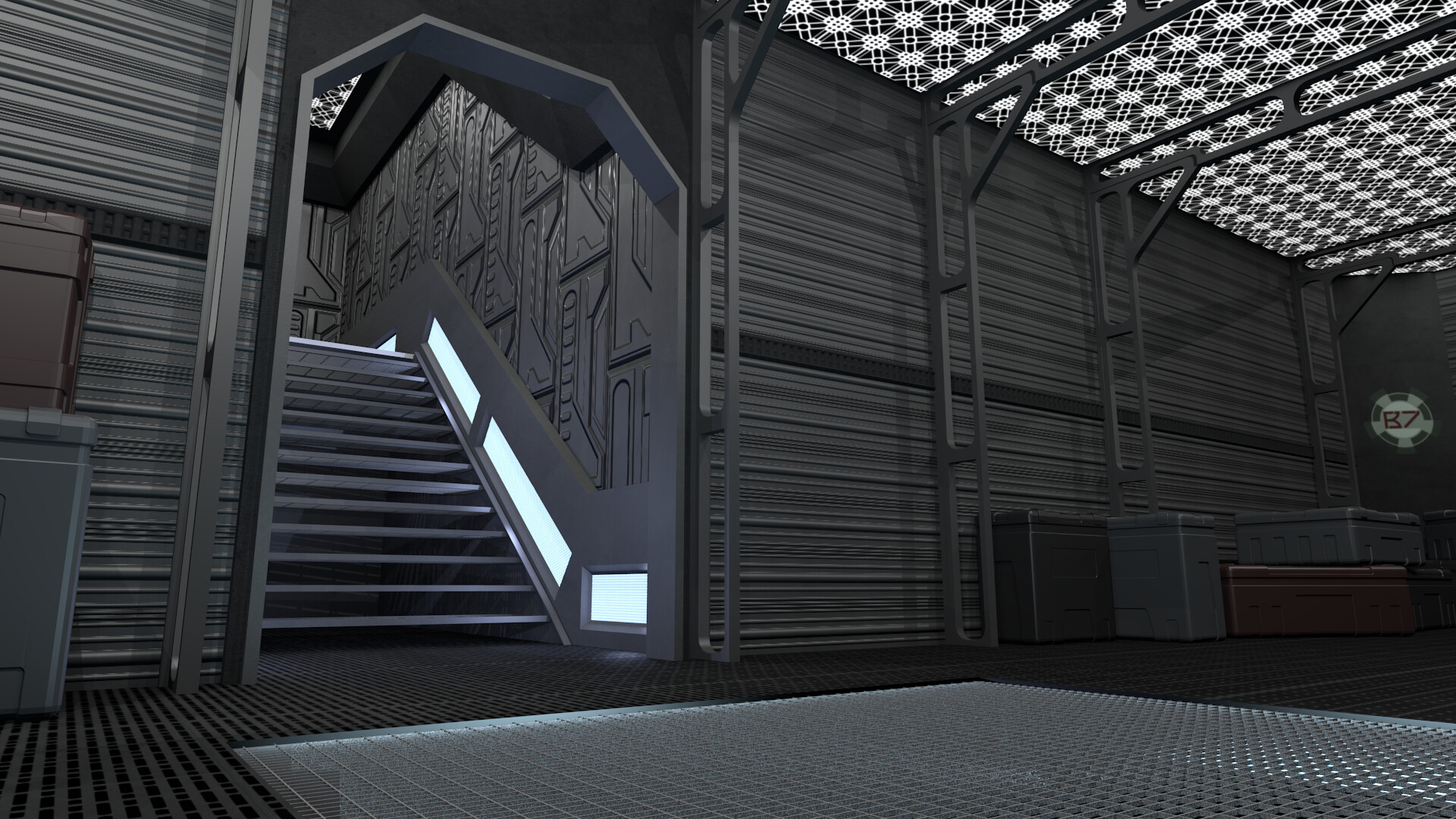 Jonathan Truong - DC's Legends Of Tomorrow's Waverider Corridors ...