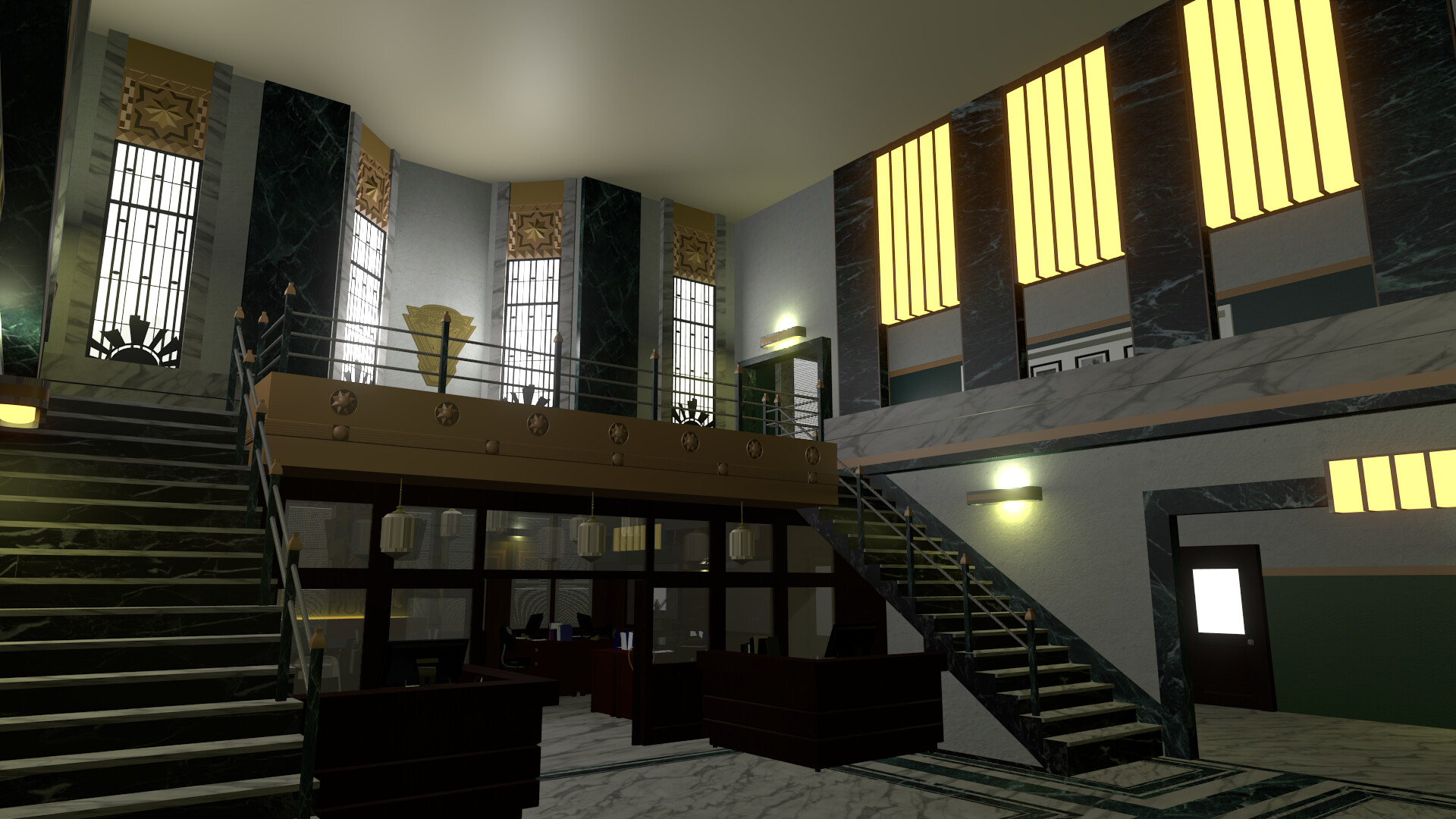 ArtStation - Central City Police Department From CW The Flash